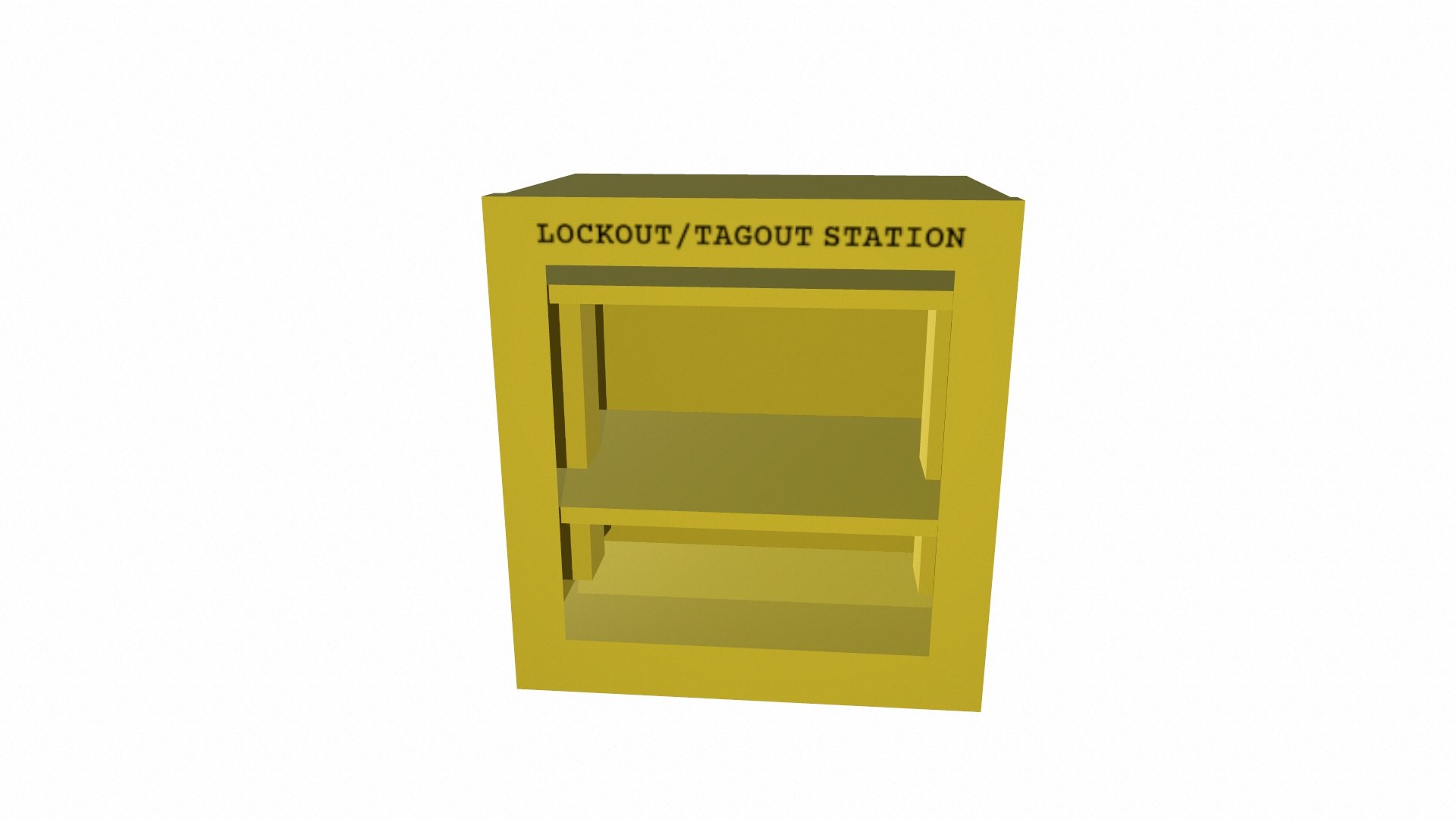 3D Lockout Station Box - TurboSquid 2327727