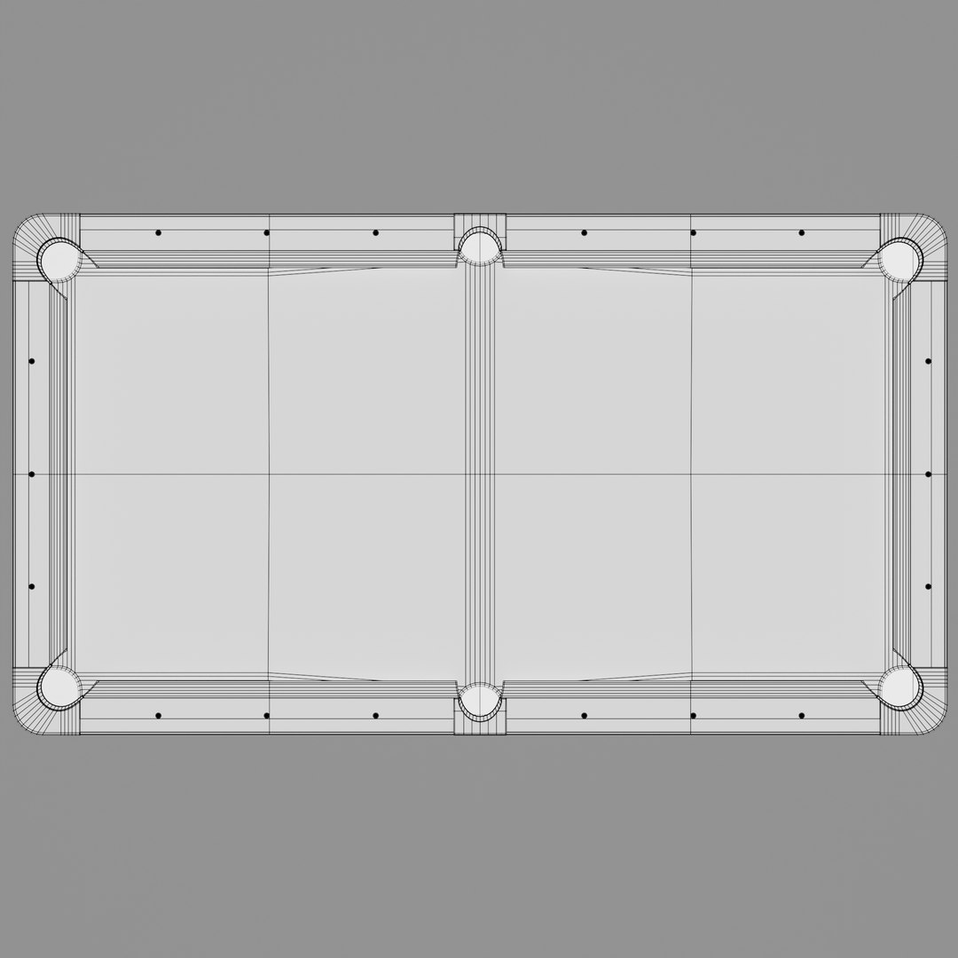 Pool Table 3D Model - TurboSquid 1857253