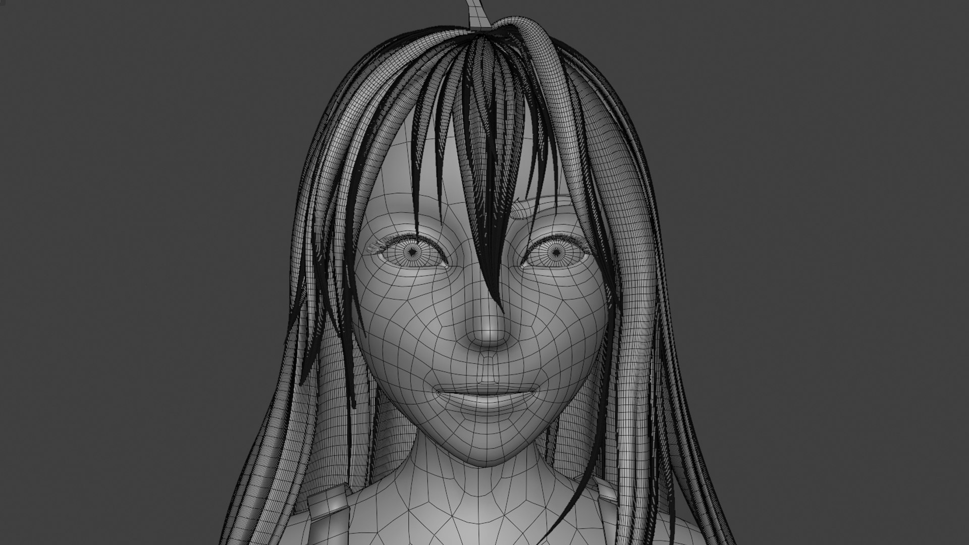 3D Simple Female Character Model - TurboSquid 2297116
