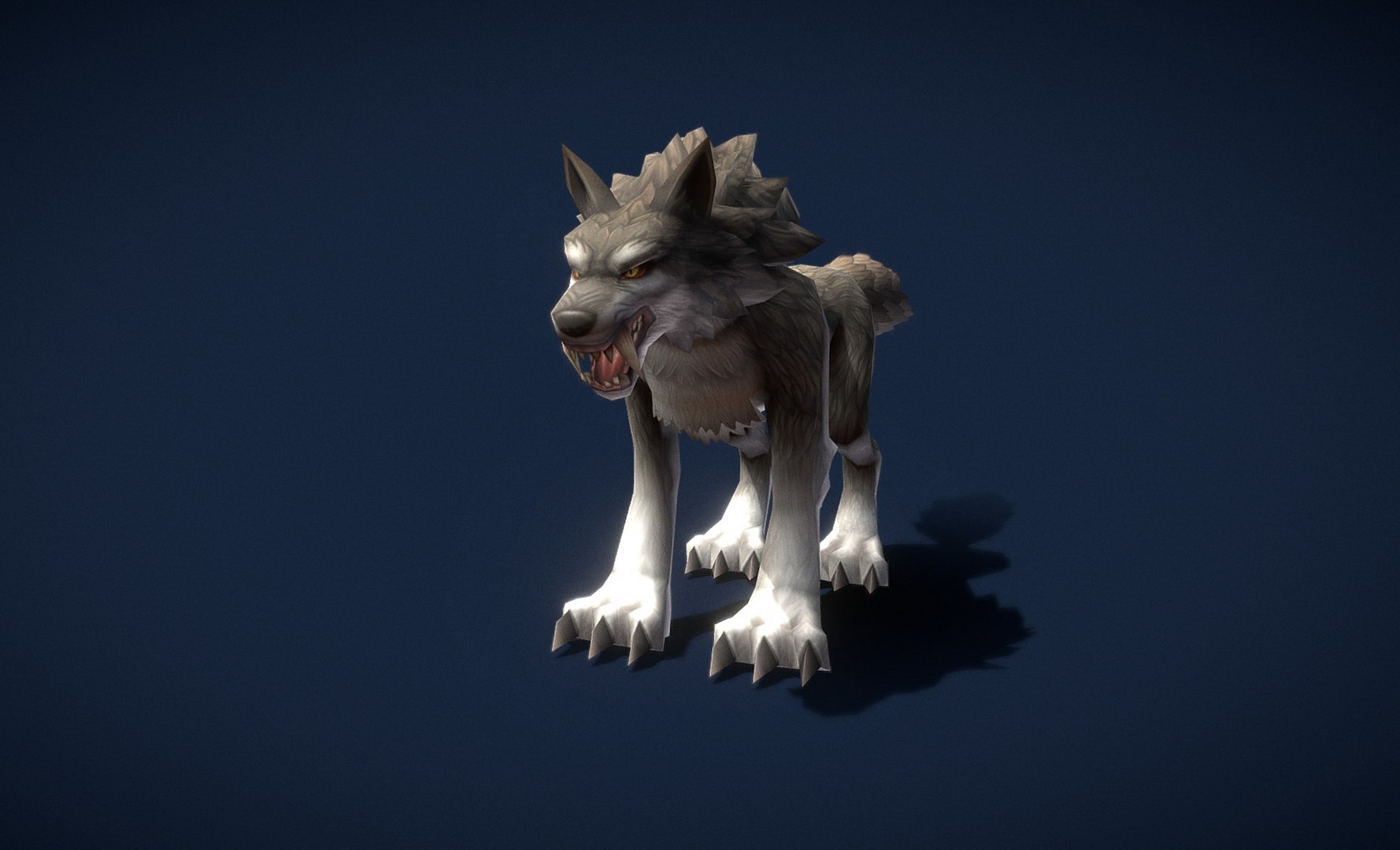 Casual RPG Monster - 26 Wolf 3D Model - TurboSquid 2012164