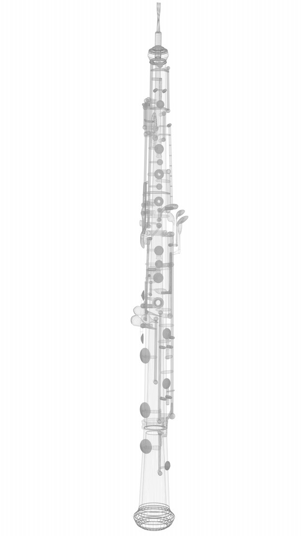 3D Oboe - TurboSquid 2356218