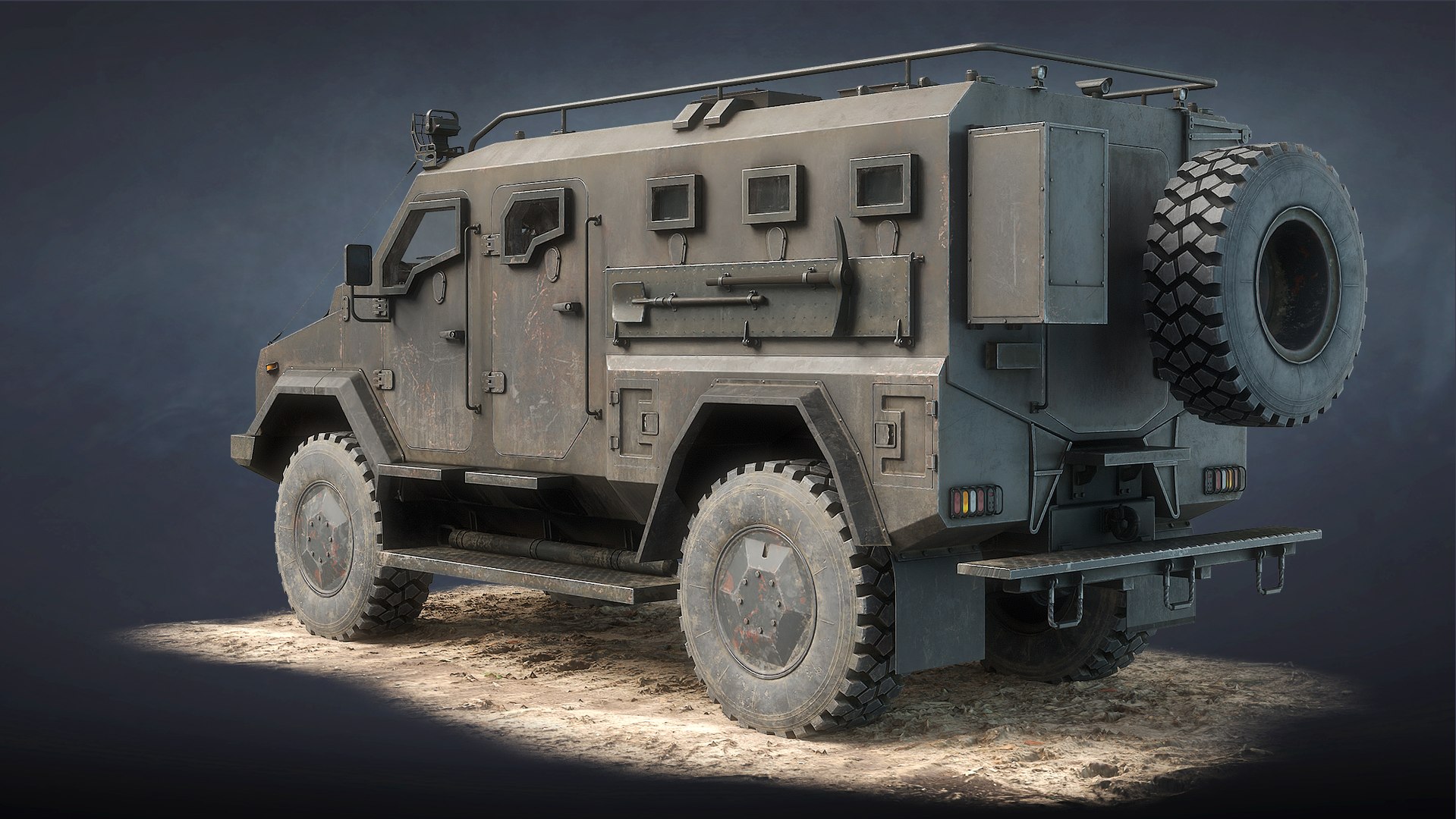 Varta MRAP With Interior Game Ready Model - TurboSquid 2251331