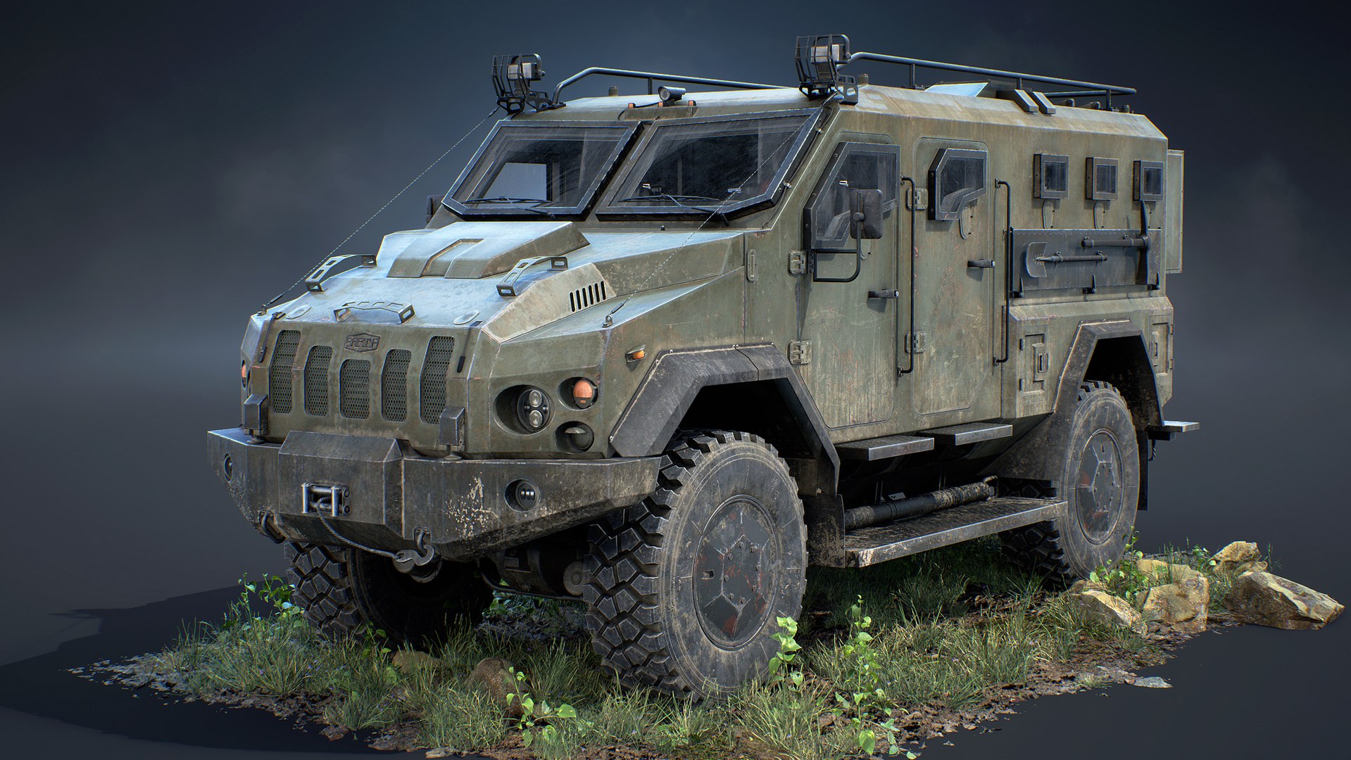 Varta MRAP With Interior Game Ready Model - TurboSquid 2251331