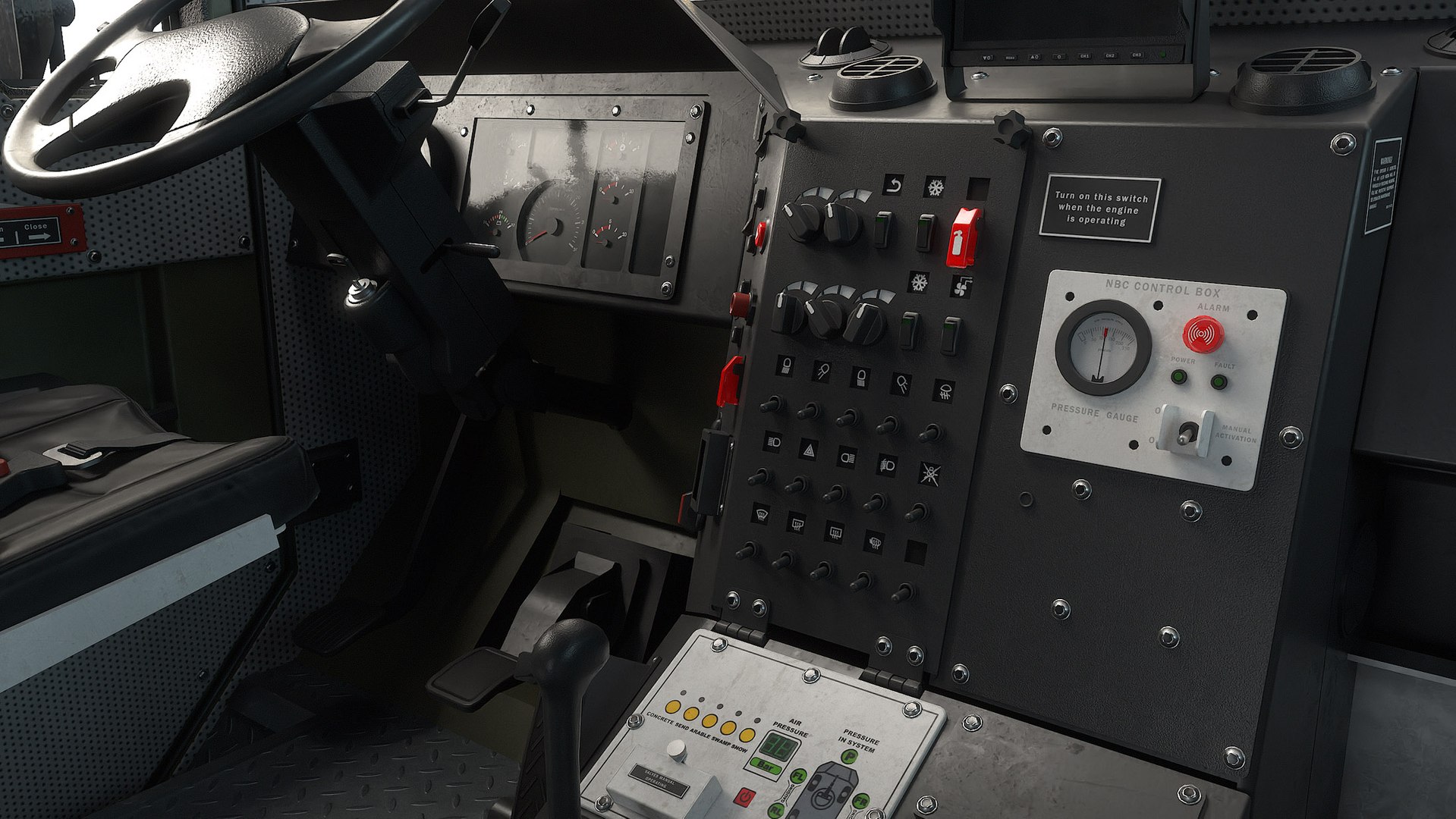 Varta MRAP With Interior Game Ready Model - TurboSquid 2251331