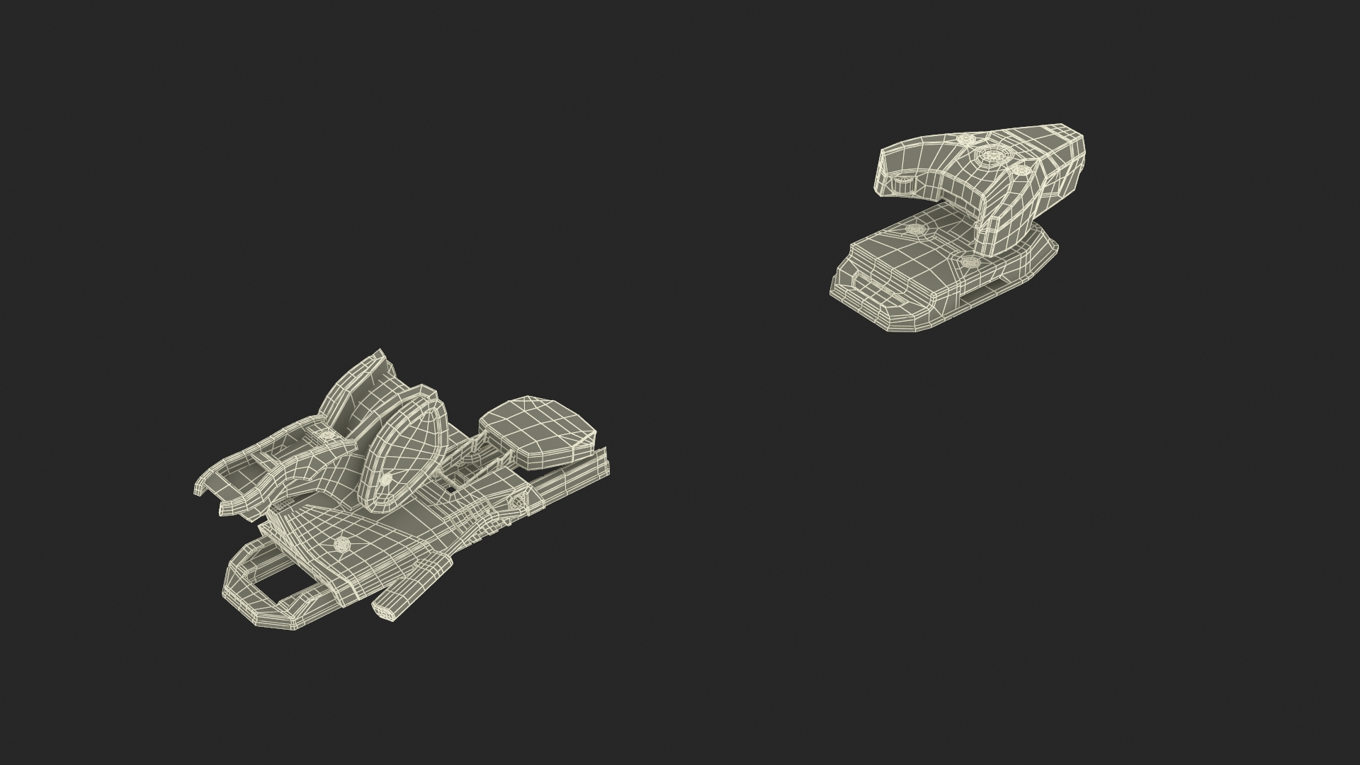 3D Ski Binding - TurboSquid 2062566