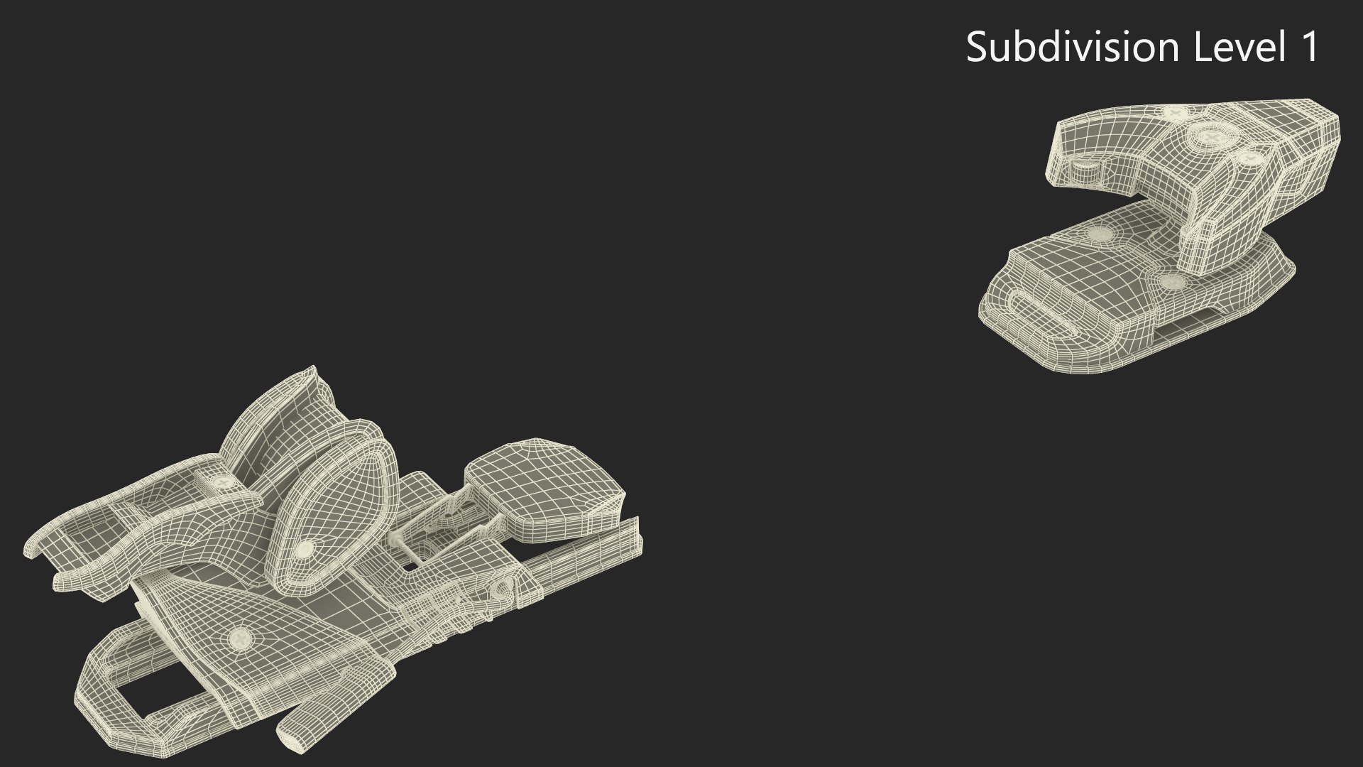 3D Ski Binding - TurboSquid 2062566