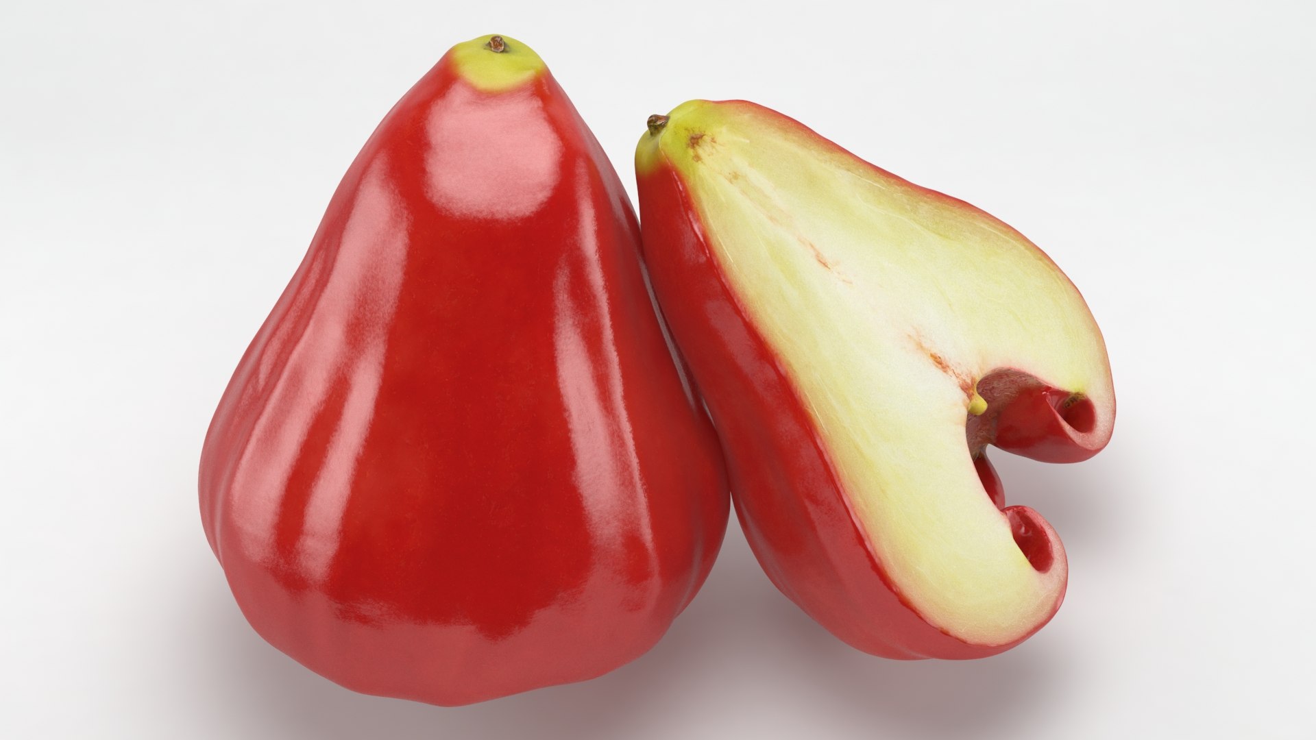 3D Rose Apple Pose 2 Model - TurboSquid 1846599