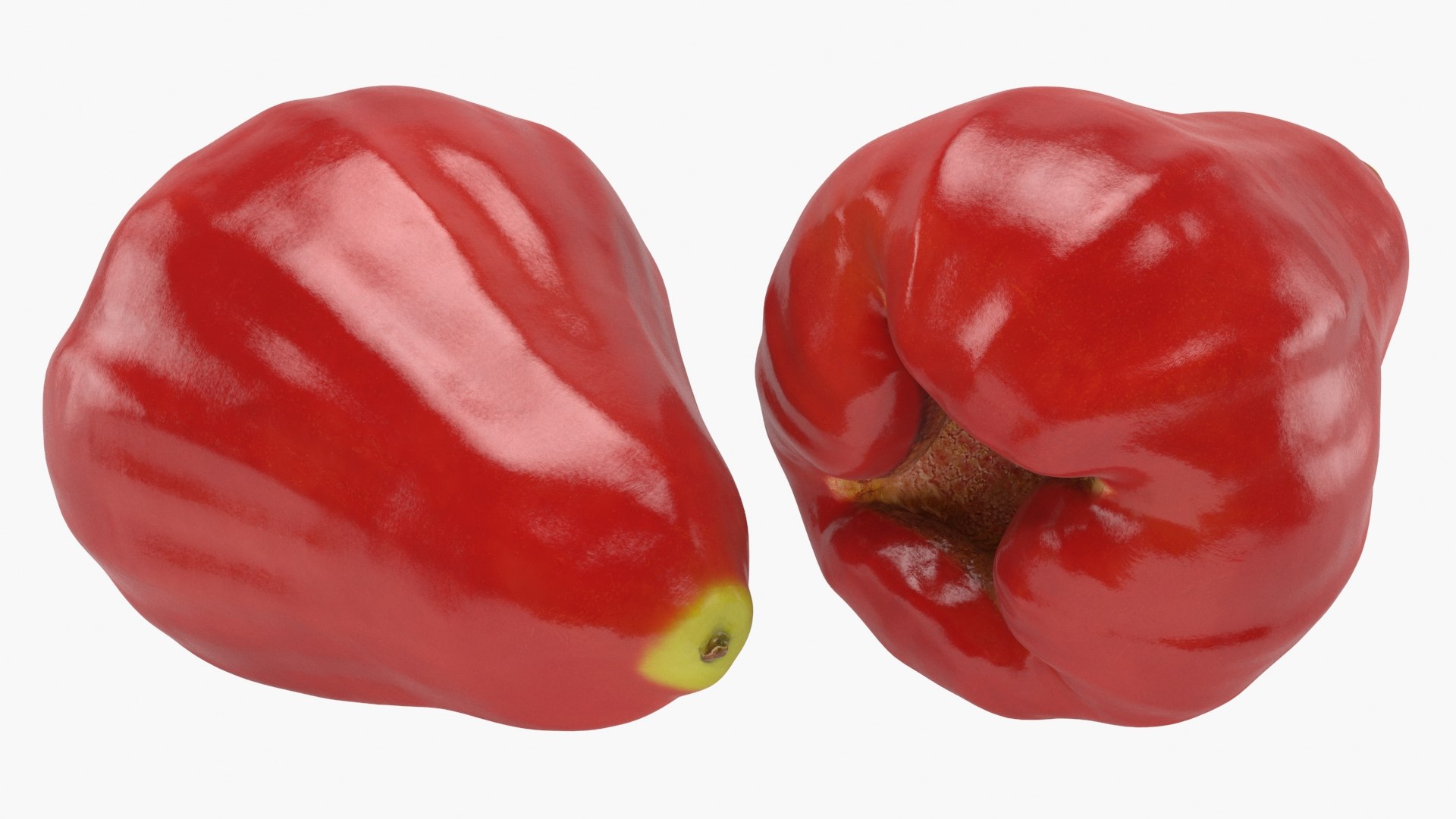 3D Rose Apple Pose 2 Model - TurboSquid 1846599