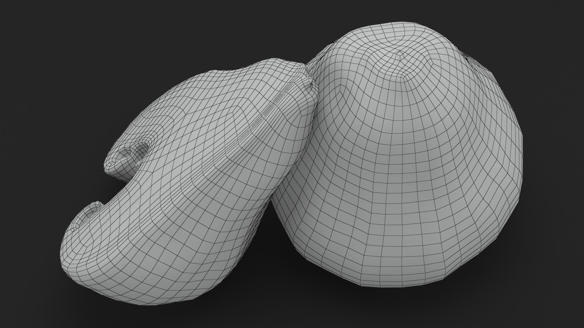 3D Rose Apple Pose 2 Model - TurboSquid 1846599