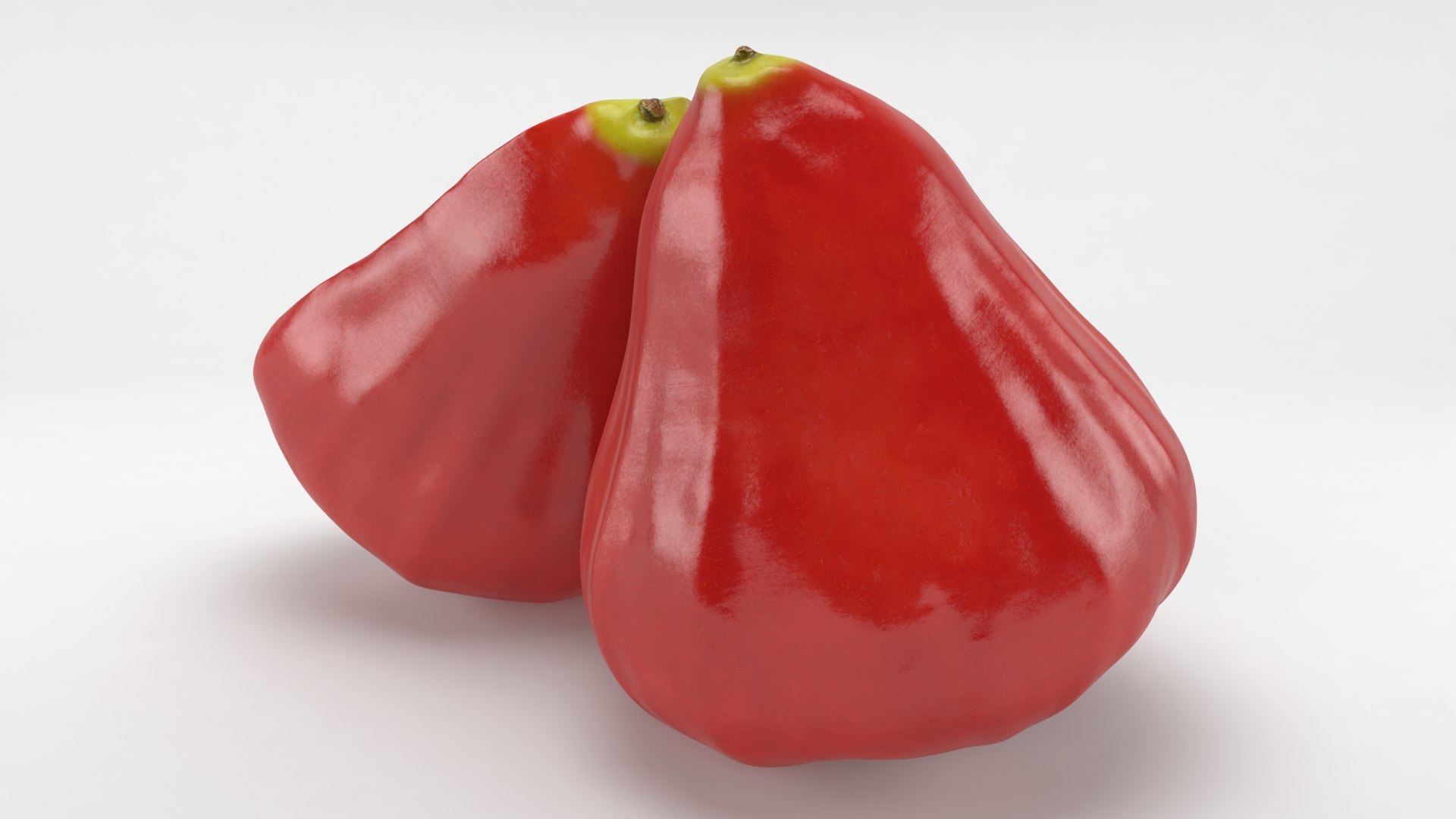 3D Rose Apple Pose 2 Model - TurboSquid 1846599