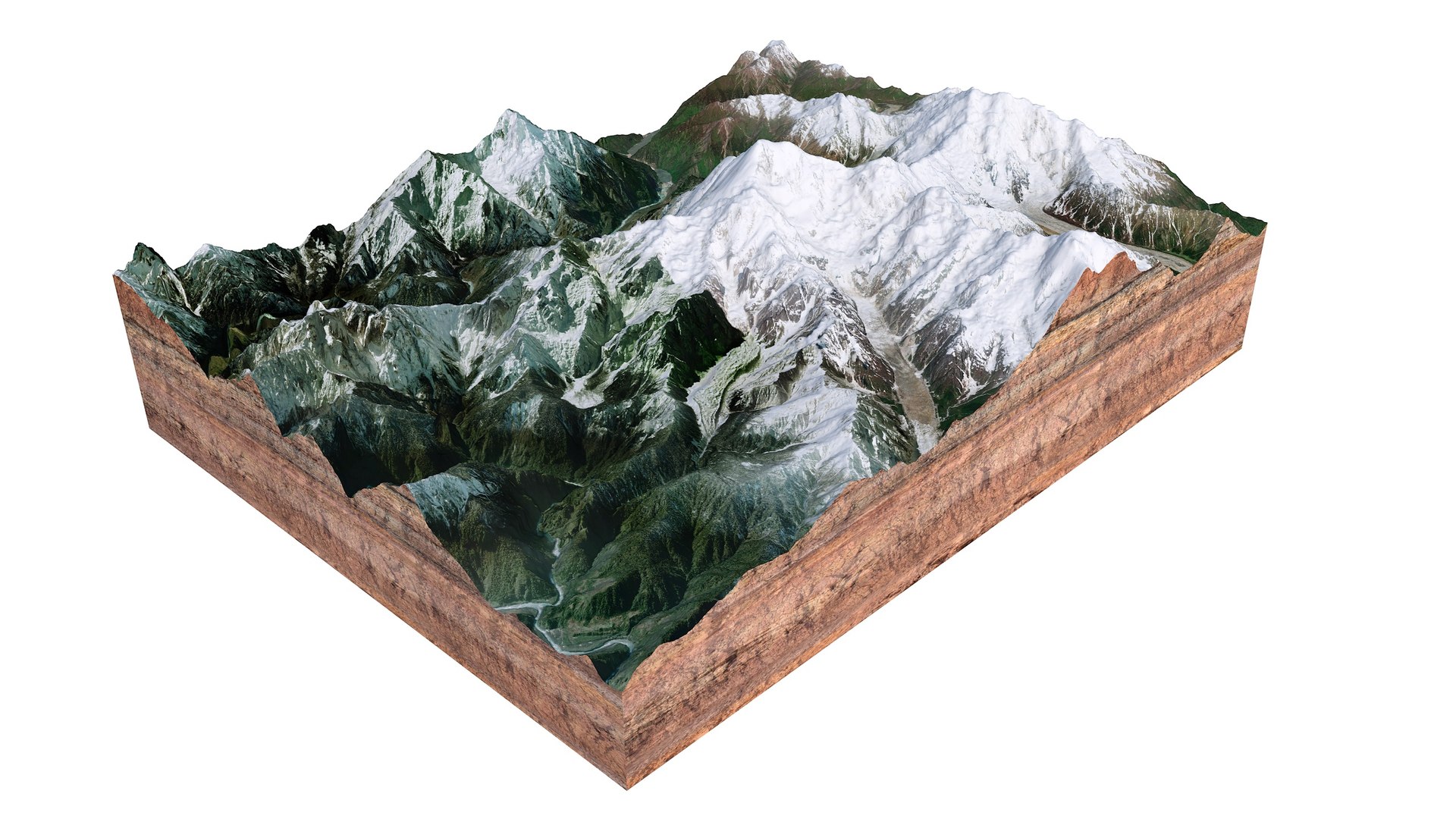 Gyala Peri Mountain China 3D - TurboSquid 2061697