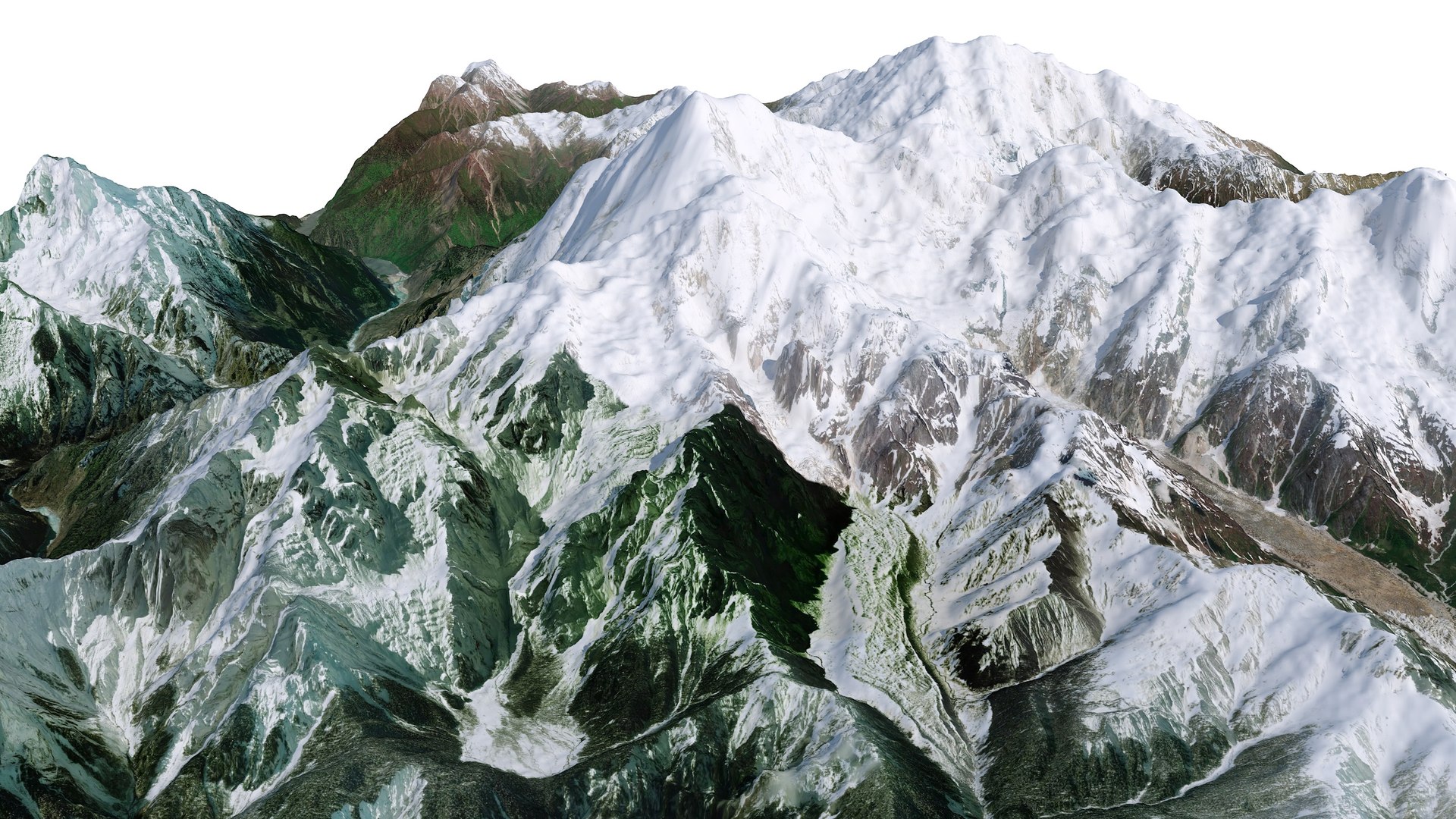 Gyala Peri Mountain China 3D - TurboSquid 2061697