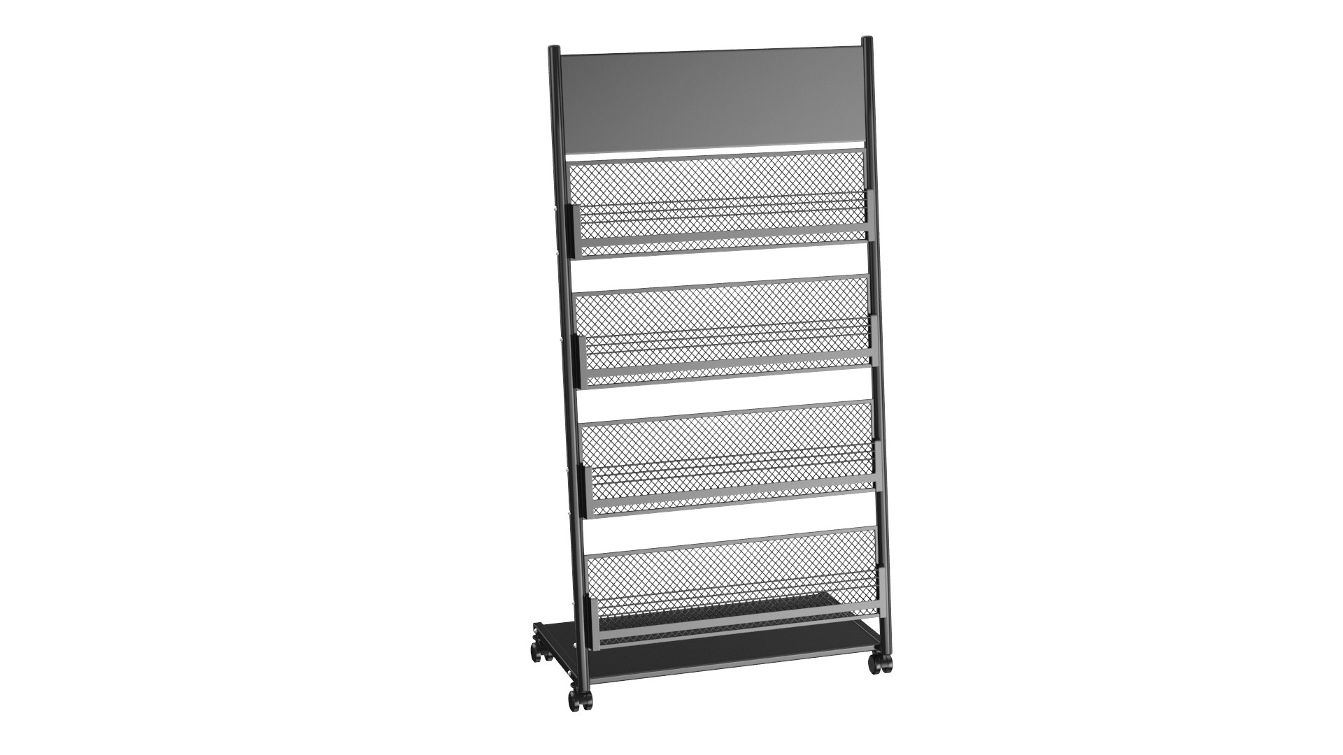 Detailed Magazine Rack 03 3D Model - TurboSquid 2130747