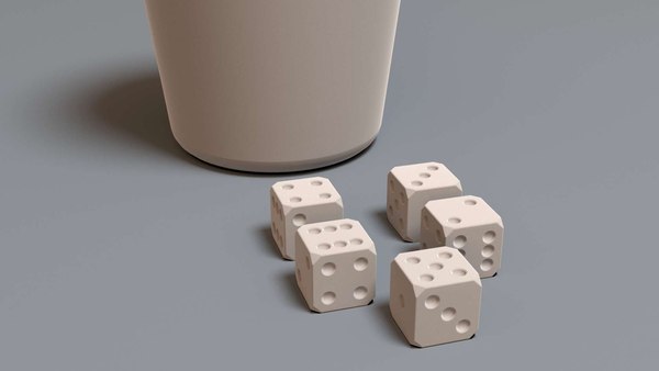 3D model Game of dice - TurboSquid 1758012