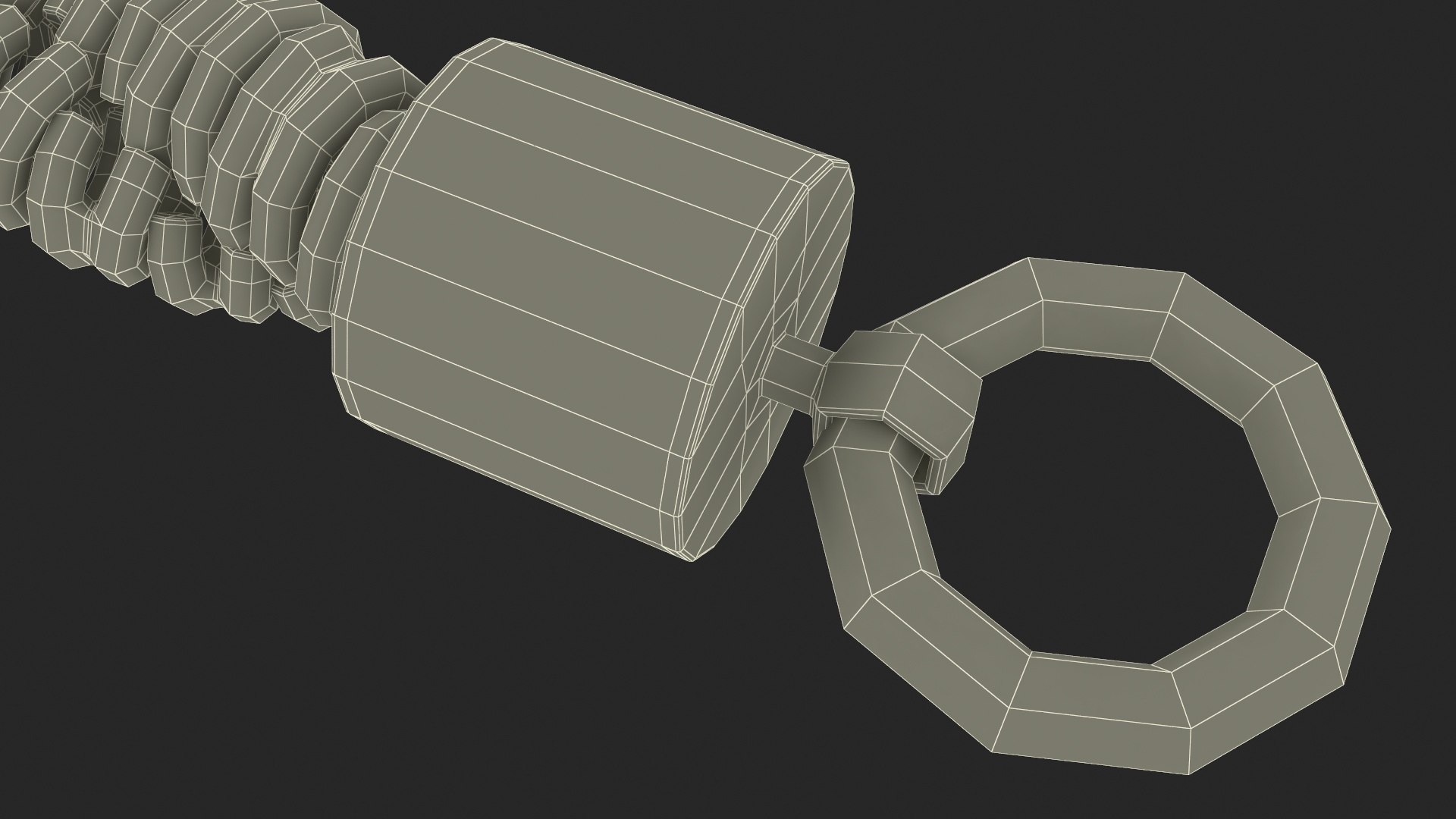 3D Golden Rope Chain - TurboSquid 2239825