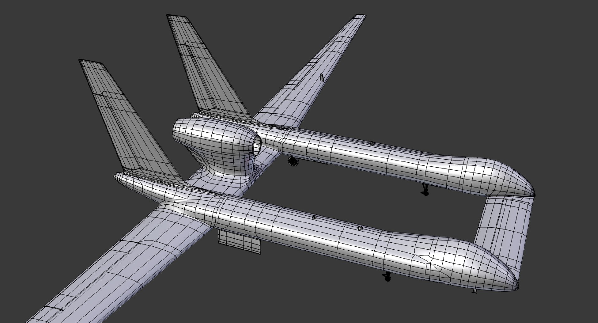 3d model divine eagle drone