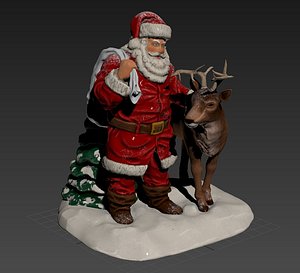 Santa Claus STL Models for Download | TurboSquid