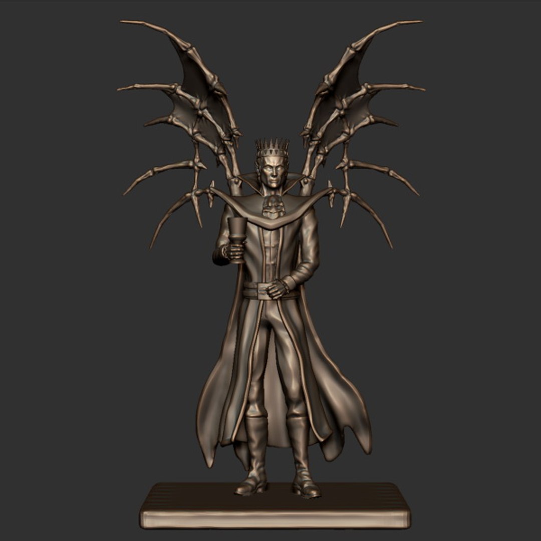 Vampire Statue 3ds
