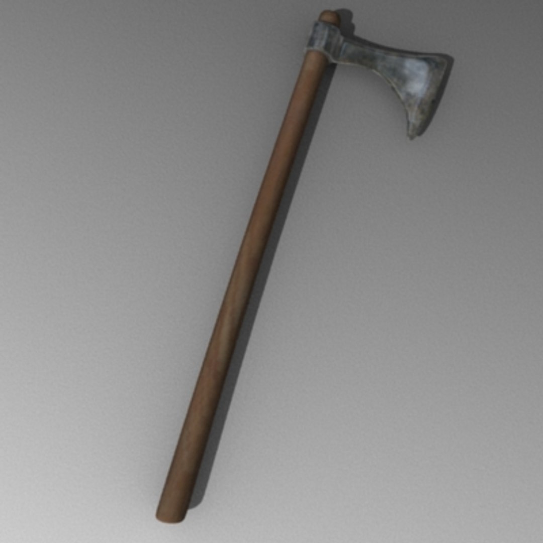 Axe 3d Obj
