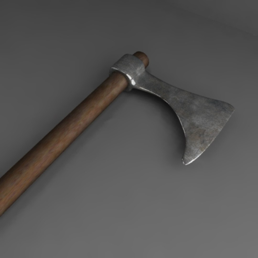 Axe 3d Obj