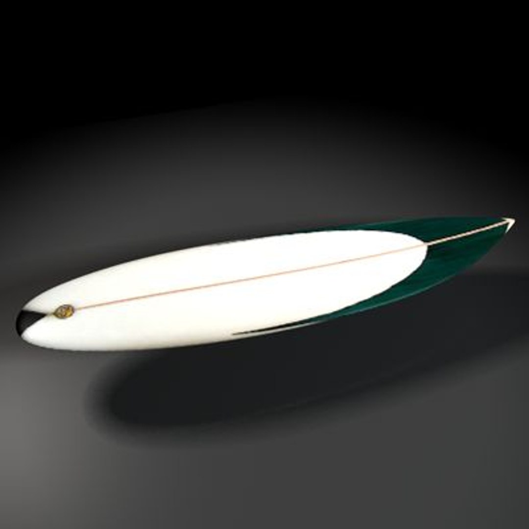 3d Model Surfboard Surf