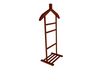 3d model clothes tree