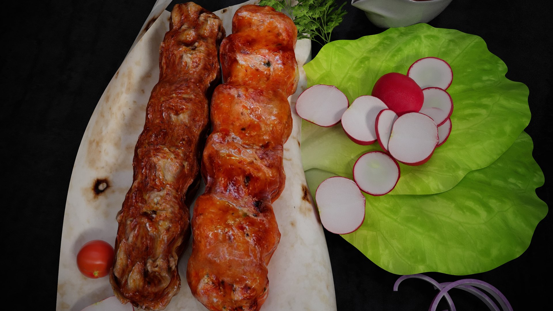 Kebab Model - TurboSquid 2386474