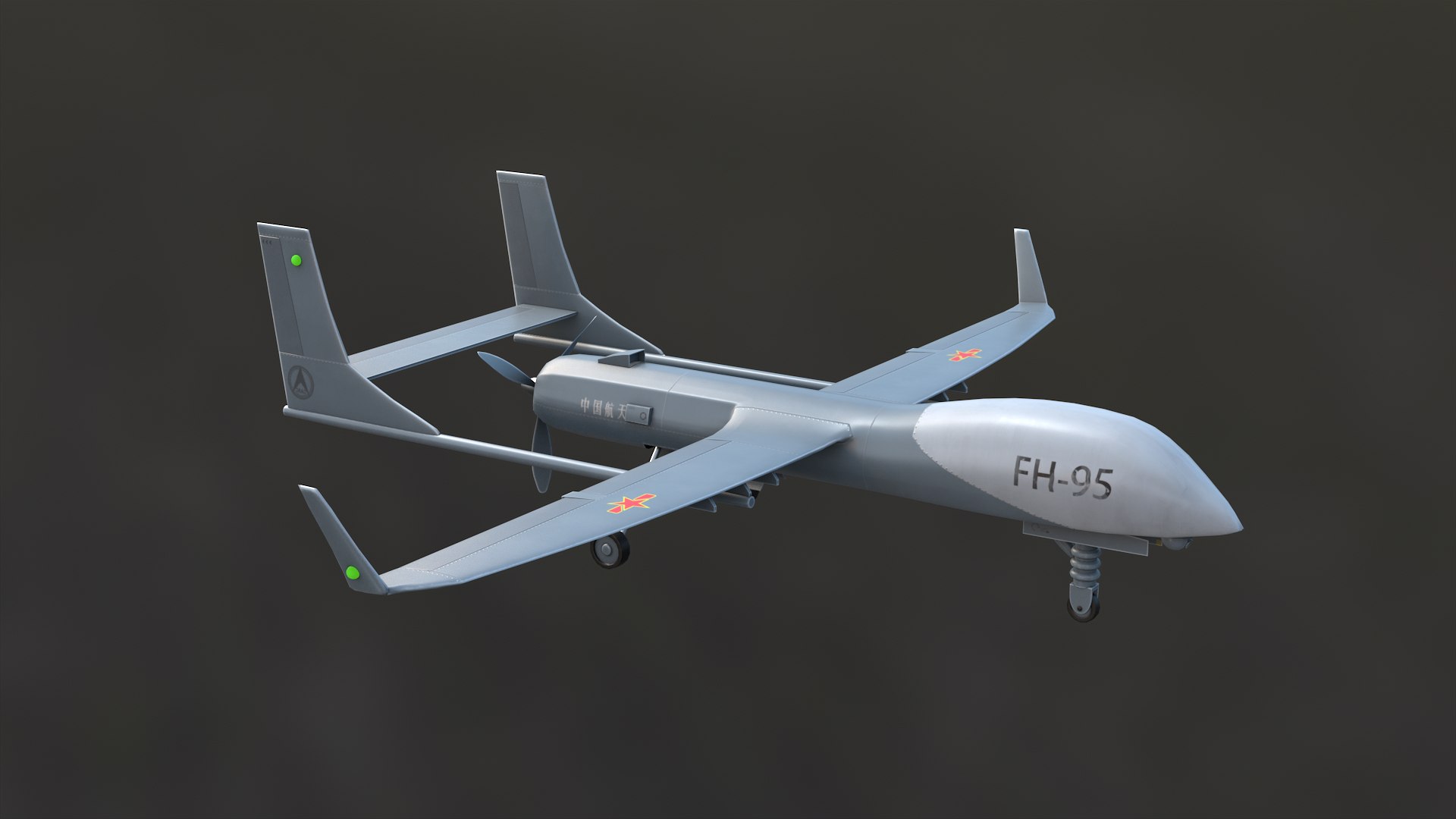 3D Model Ph-95 Chinese UAV - TurboSquid 2123253