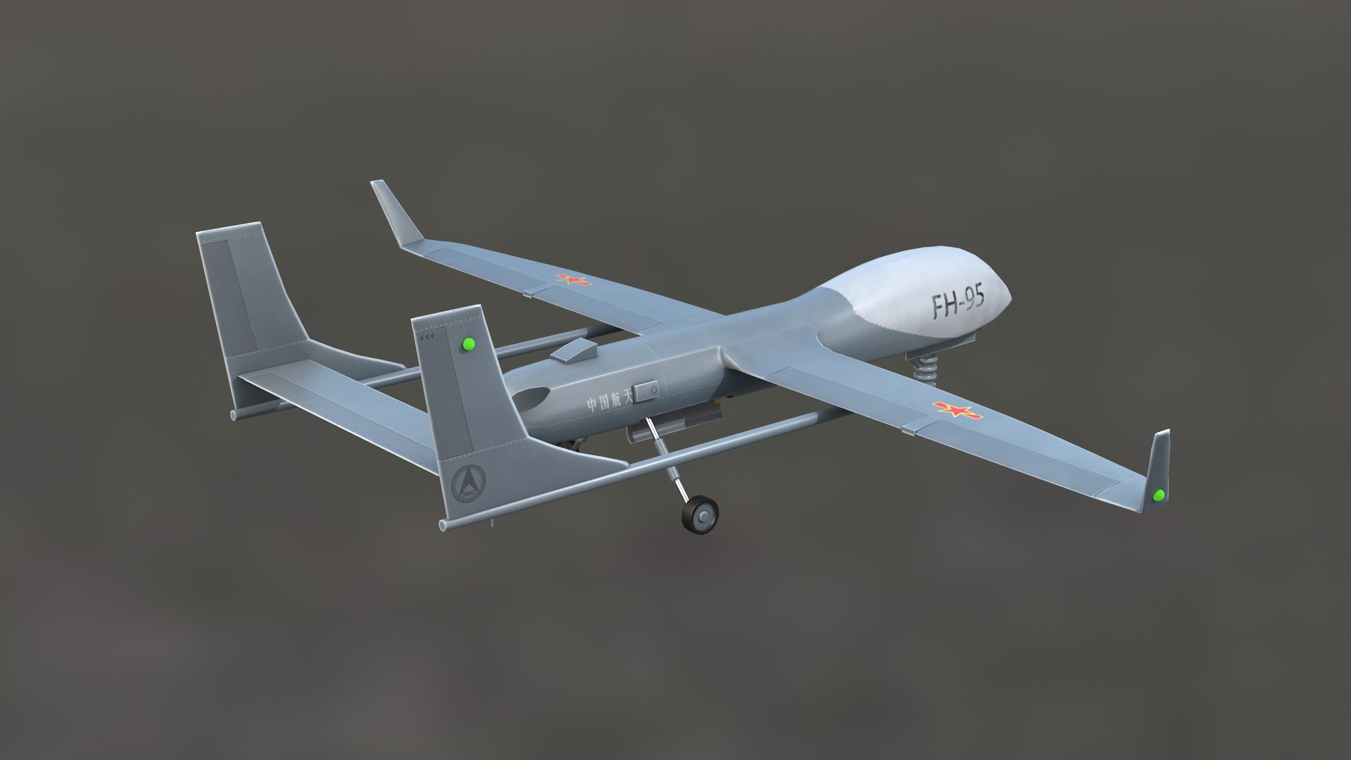 3D Model Ph-95 Chinese UAV - TurboSquid 2123253
