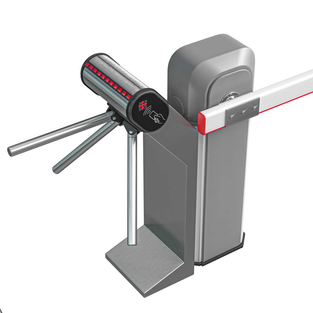 The model features a security room L02 Premium 3D model - TurboSquid 2134939