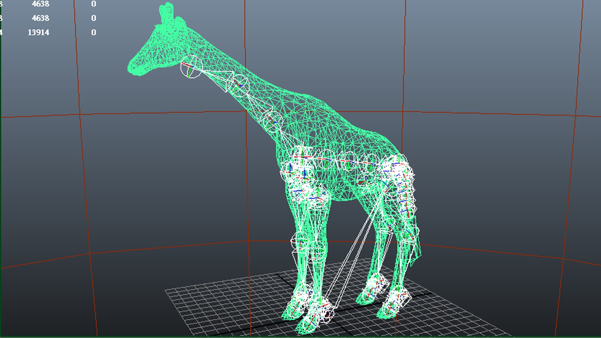 Giraffe 3D Model - TurboSquid 2212022