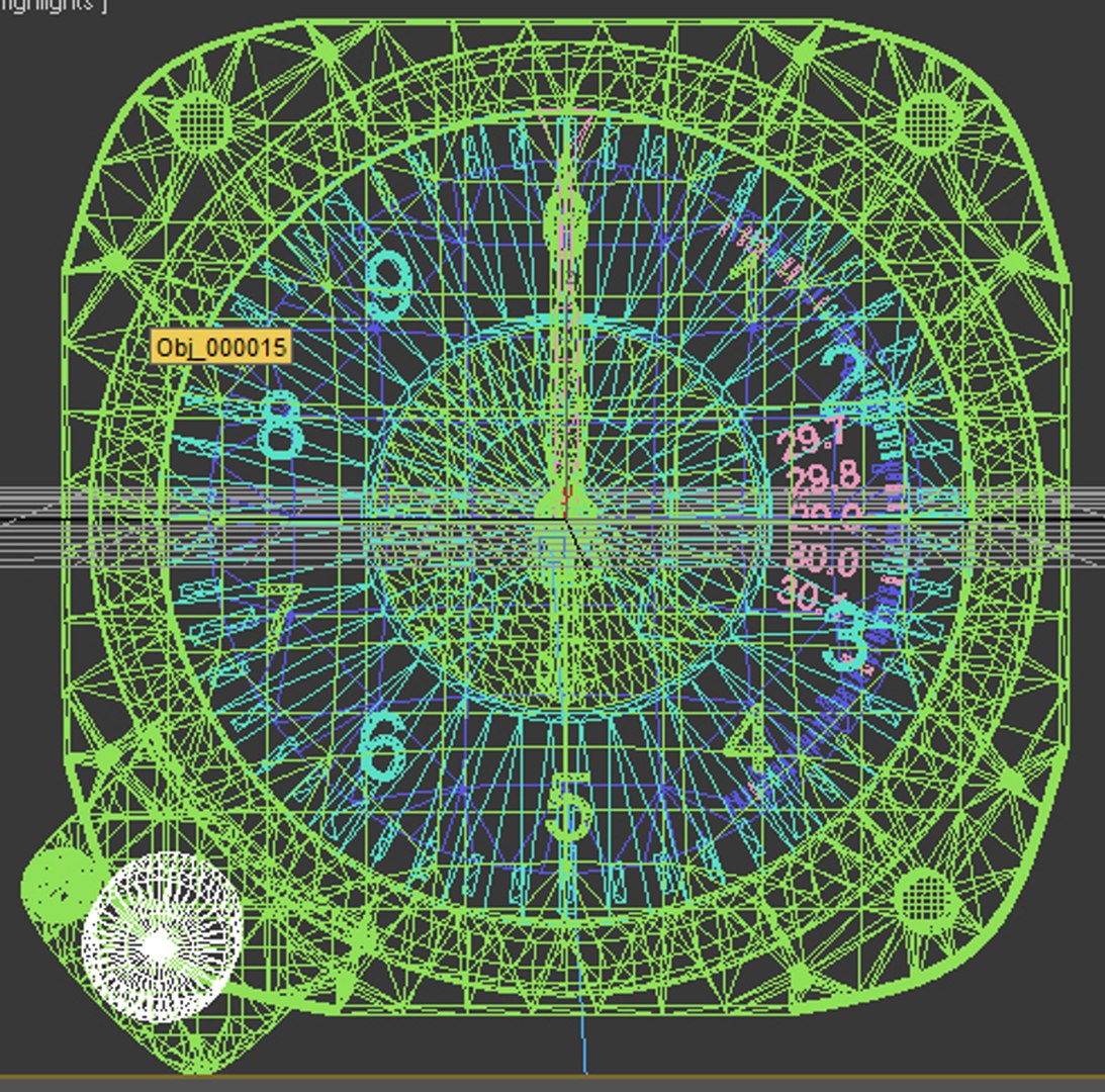 3d Aircraft Flight Instruments Boxed