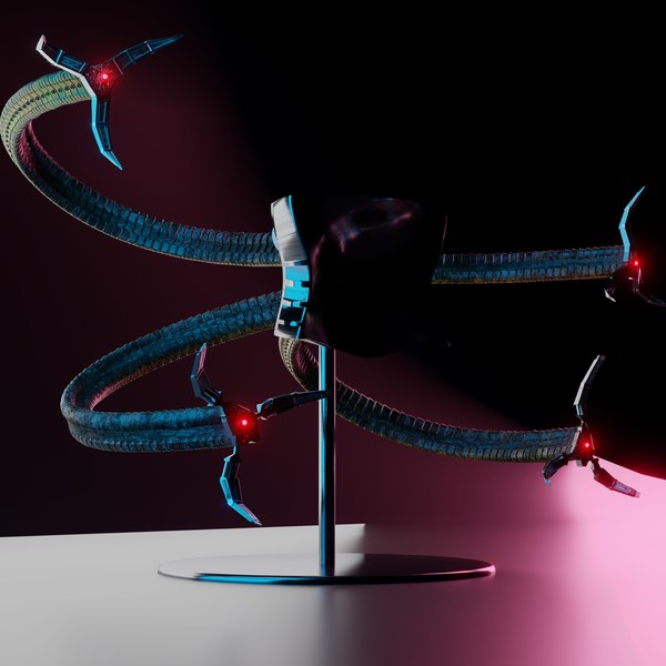 modelo 3d Brazos mecánicos inspirados en Doctor Octopus Spider-Man 2 ...