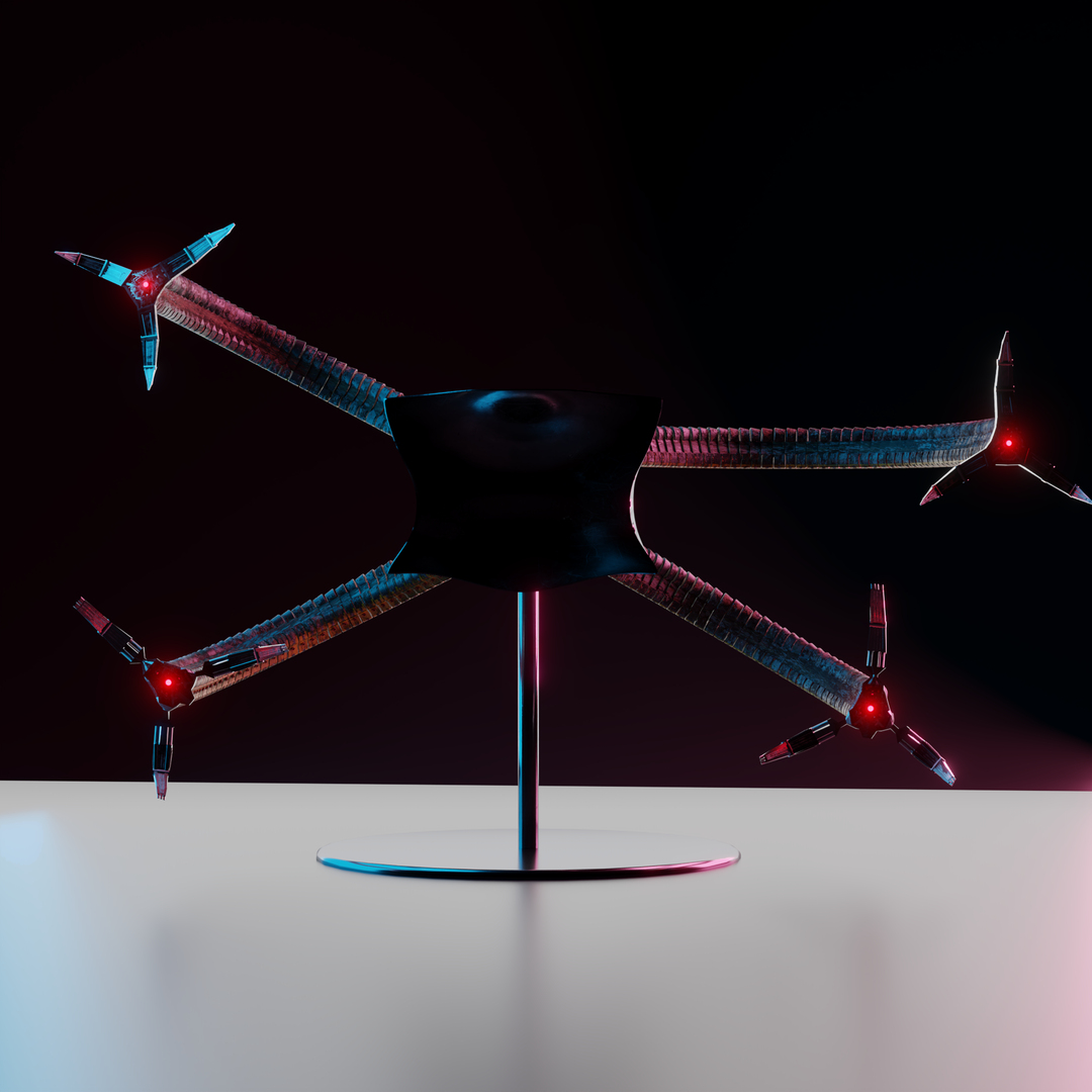 ドクターオクトパススパイダーマン2に触発されたメカニカルアーム3Dモデル - TurboSquid 1782732