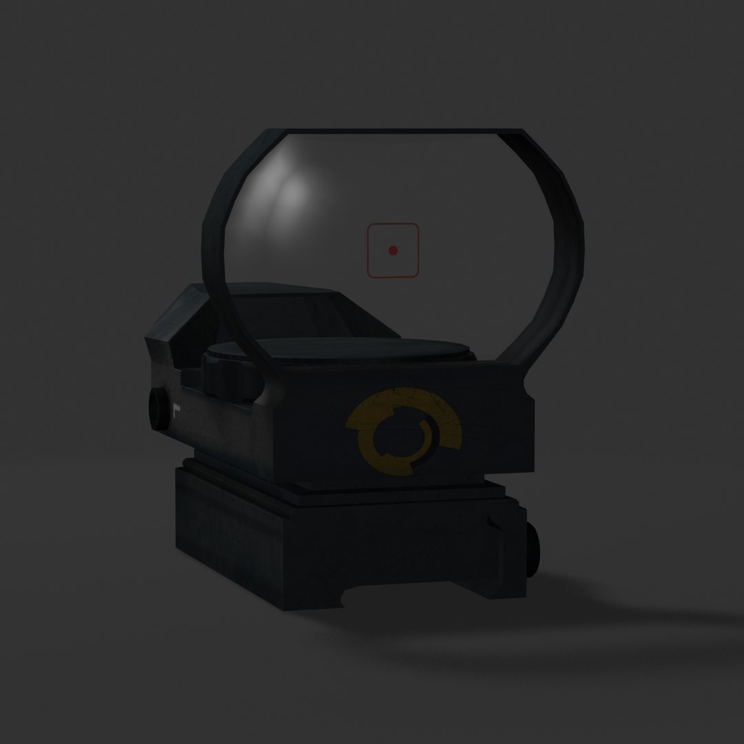 Optical Collimator 3d Model