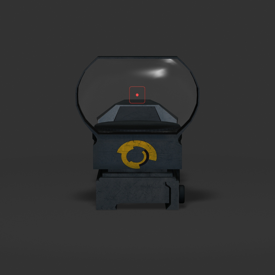 Optical Collimator 3d Model