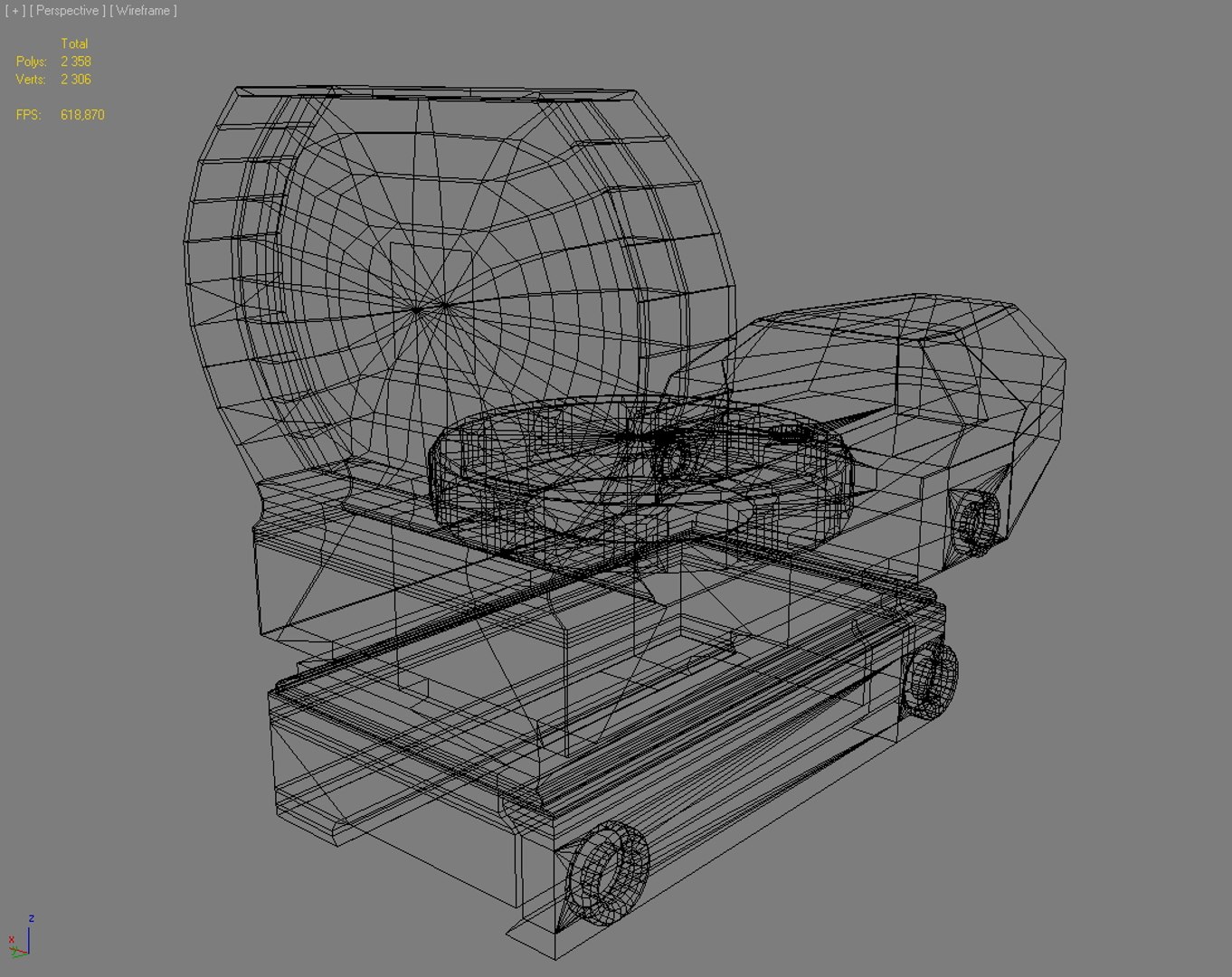 Optical Collimator 3d Model