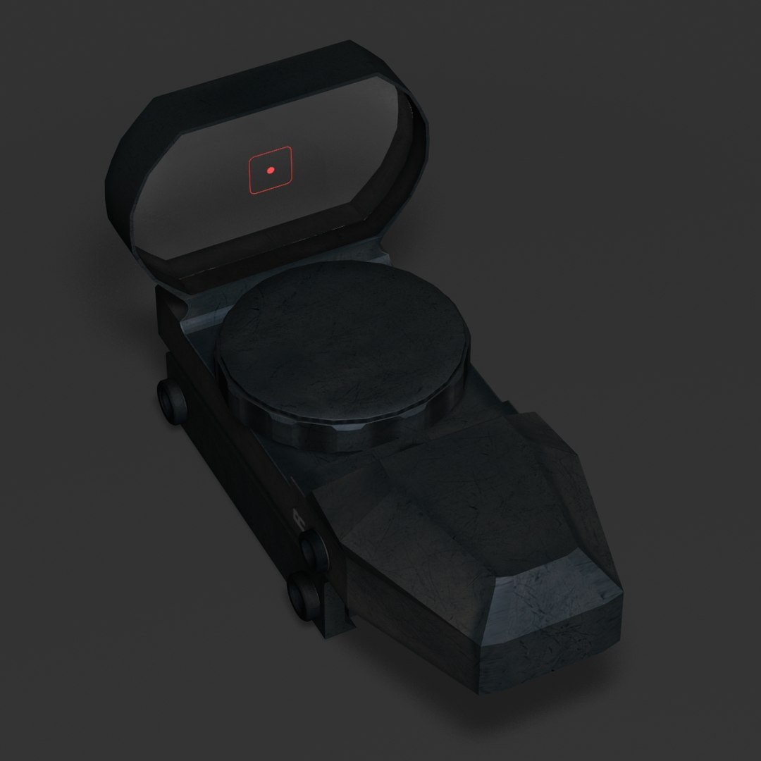 Optical Collimator 3d Model