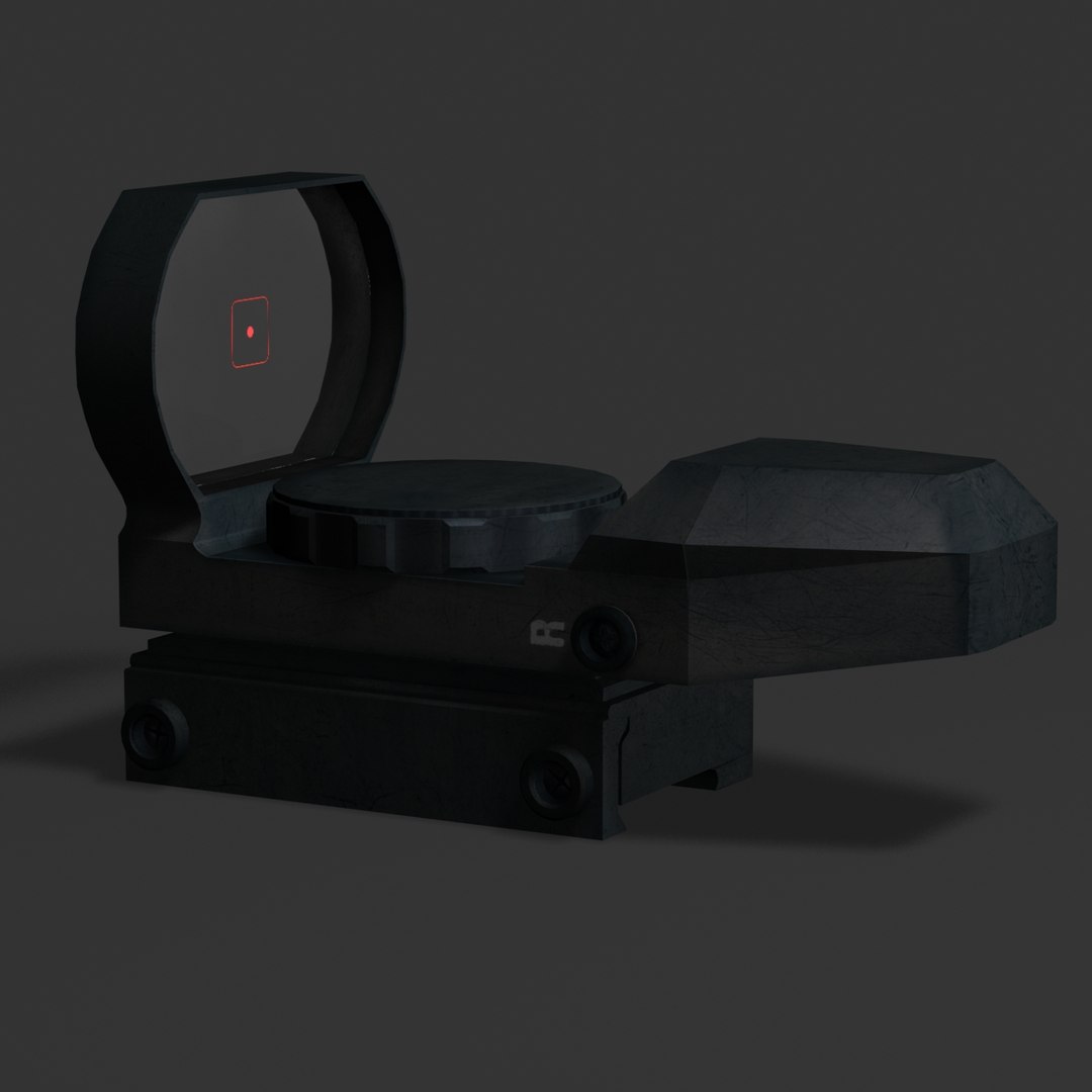 Optical Collimator 3d Model