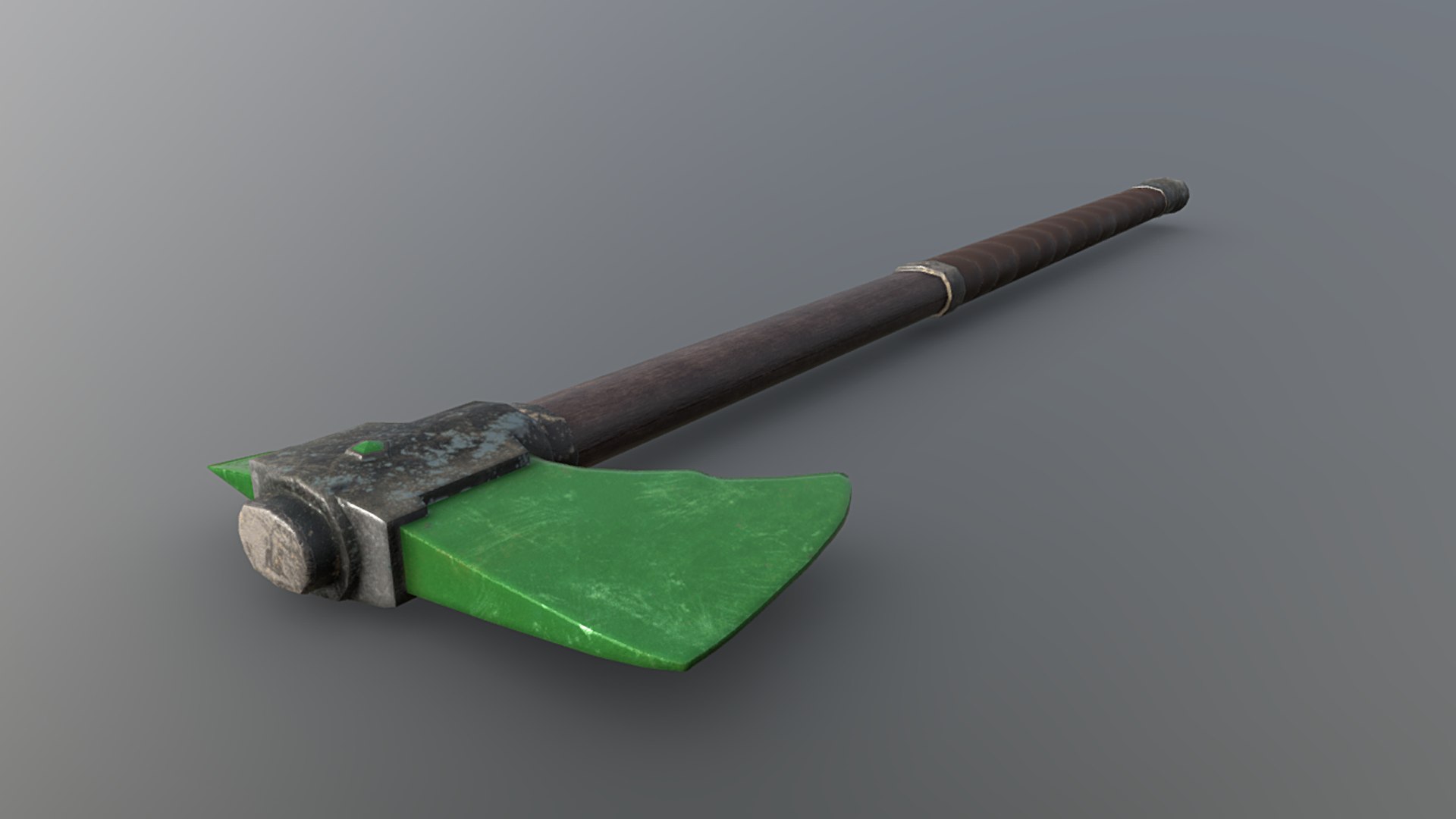 Axe - Emerald 3D Model - TurboSquid 2076552
