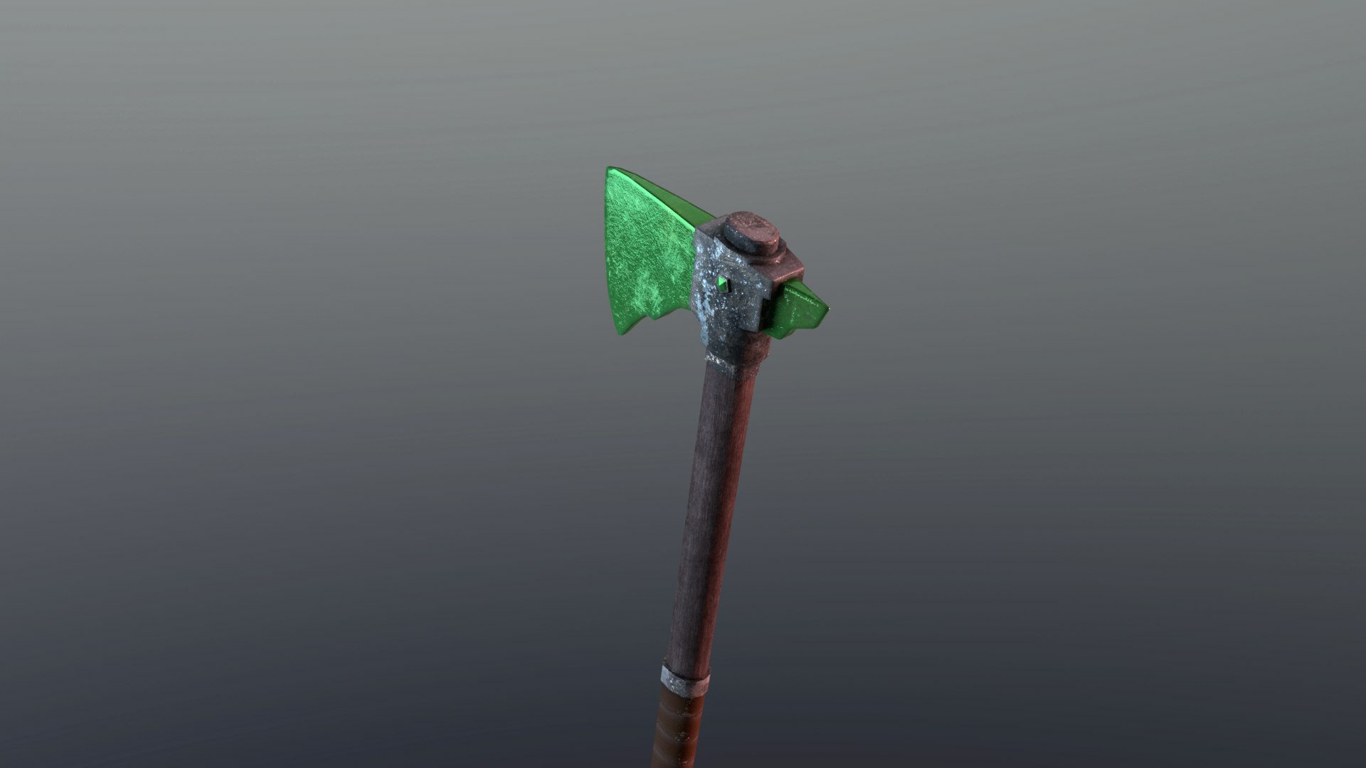 Axe - Emerald 3D Model - TurboSquid 2076552