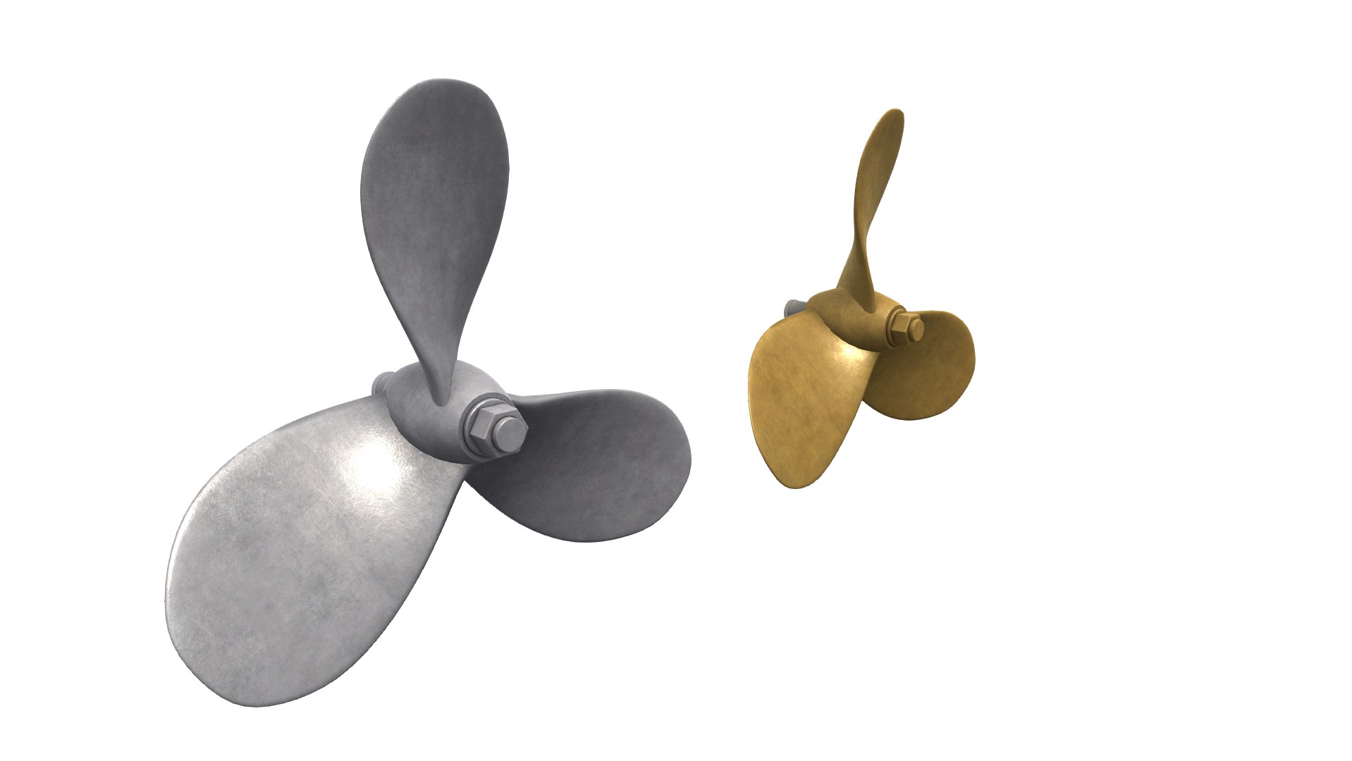 Ship Screw F3 3D Model - TurboSquid 1737504