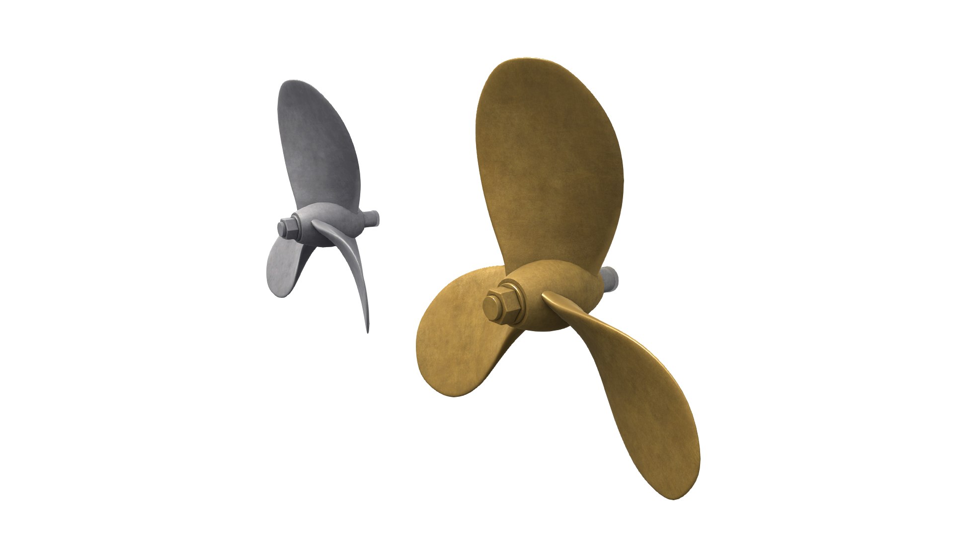 Ship Screw F3 3D Model - TurboSquid 1737504