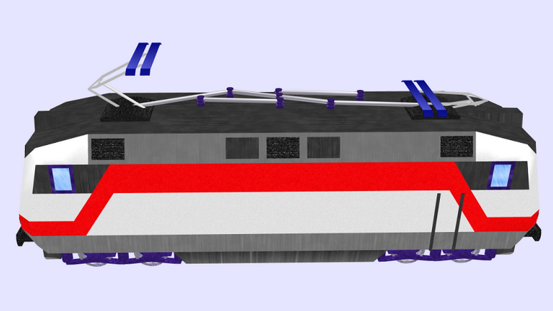Class 1014 Electric Locomotive 3D Model - TurboSquid 1713572