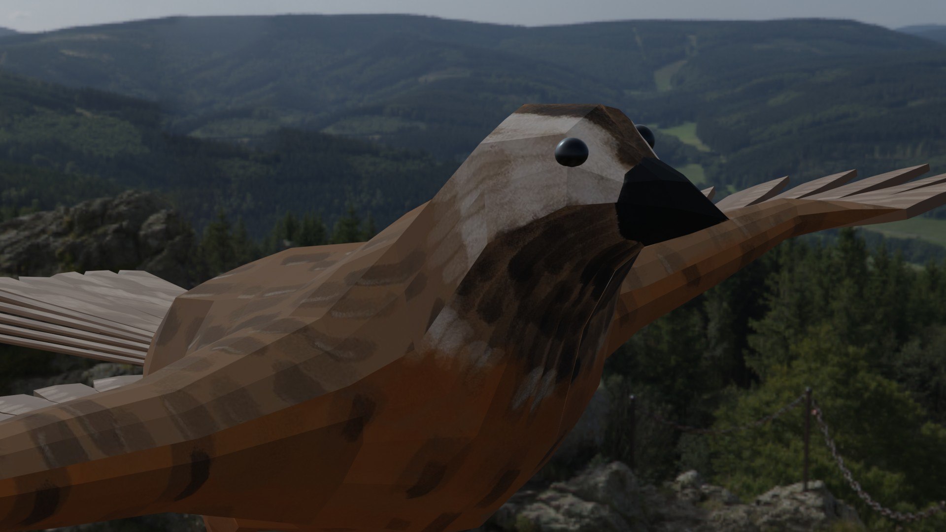 3D Model Bird - TurboSquid 2019033