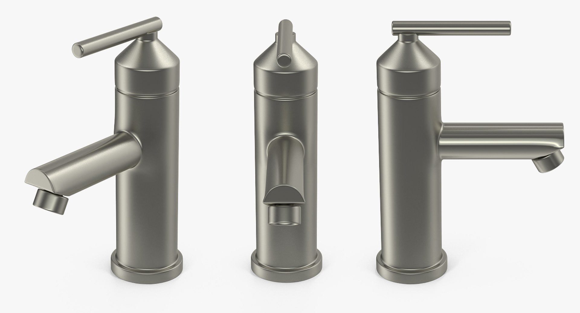 3D modern bathroom tap - TurboSquid 1216551