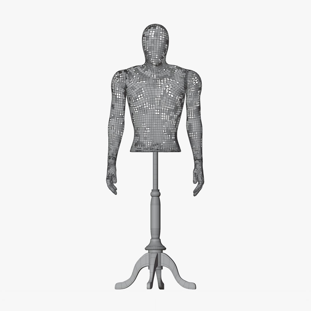 3D Stylized Sewing Female and Male Mannequin - TurboSquid 2076424