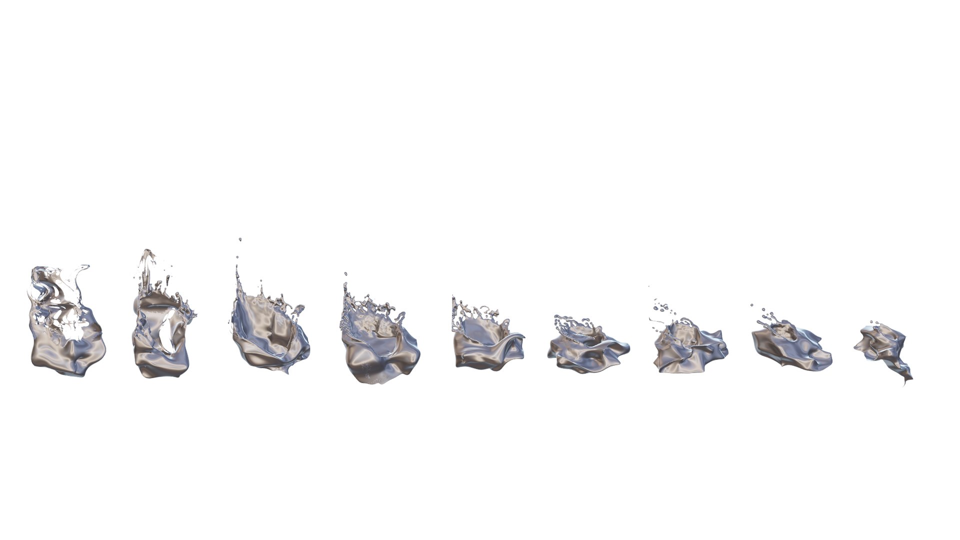 Water Splash Pack - 3D Model - TurboSquid 1600175