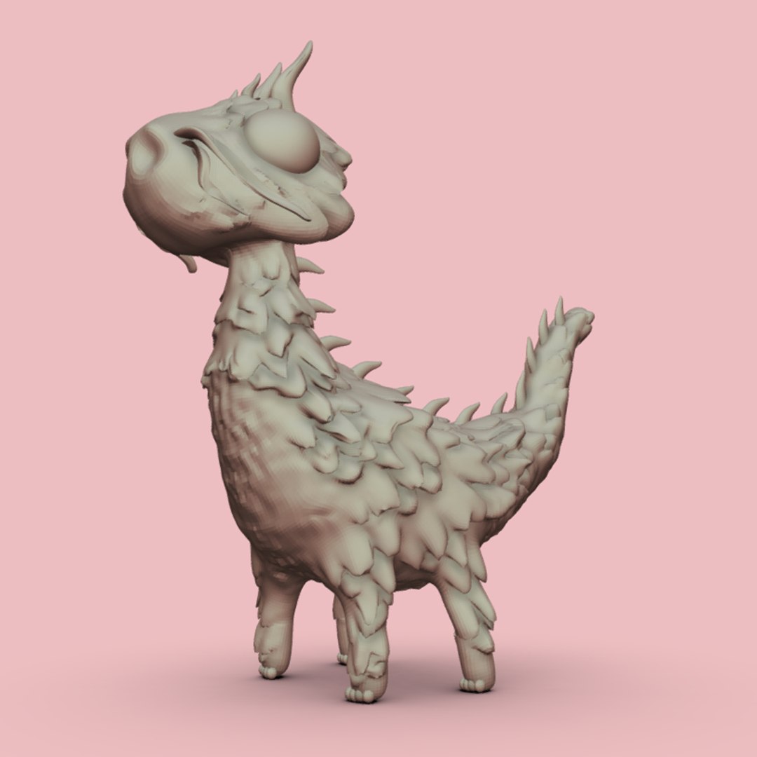 Cute Dragon - Mini Toy 3D Model - TurboSquid 2001651