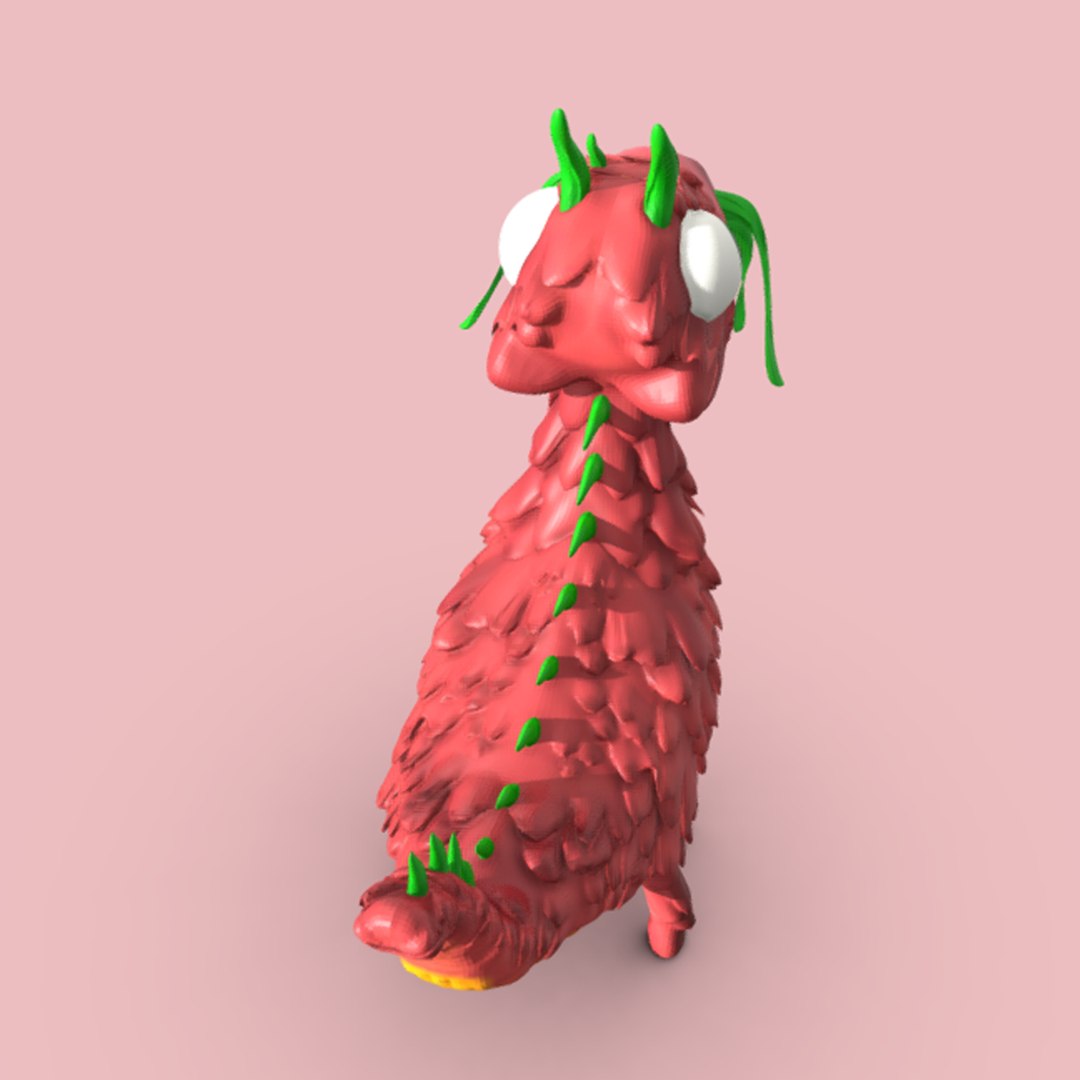 Cute Dragon - Mini Toy 3D Model - TurboSquid 2001651
